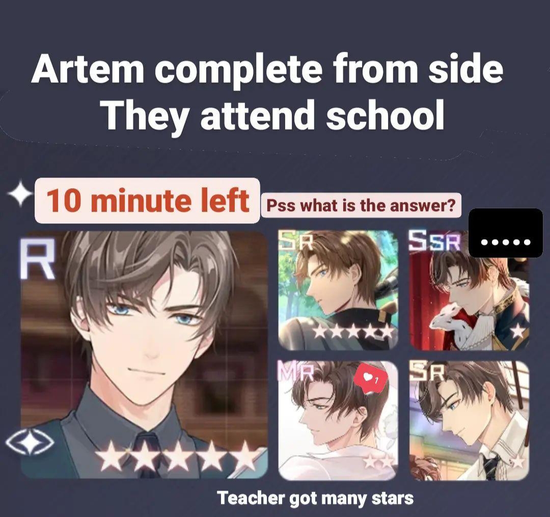 I complete all Artem Cards from side Tears of Themis | HoYoLAB