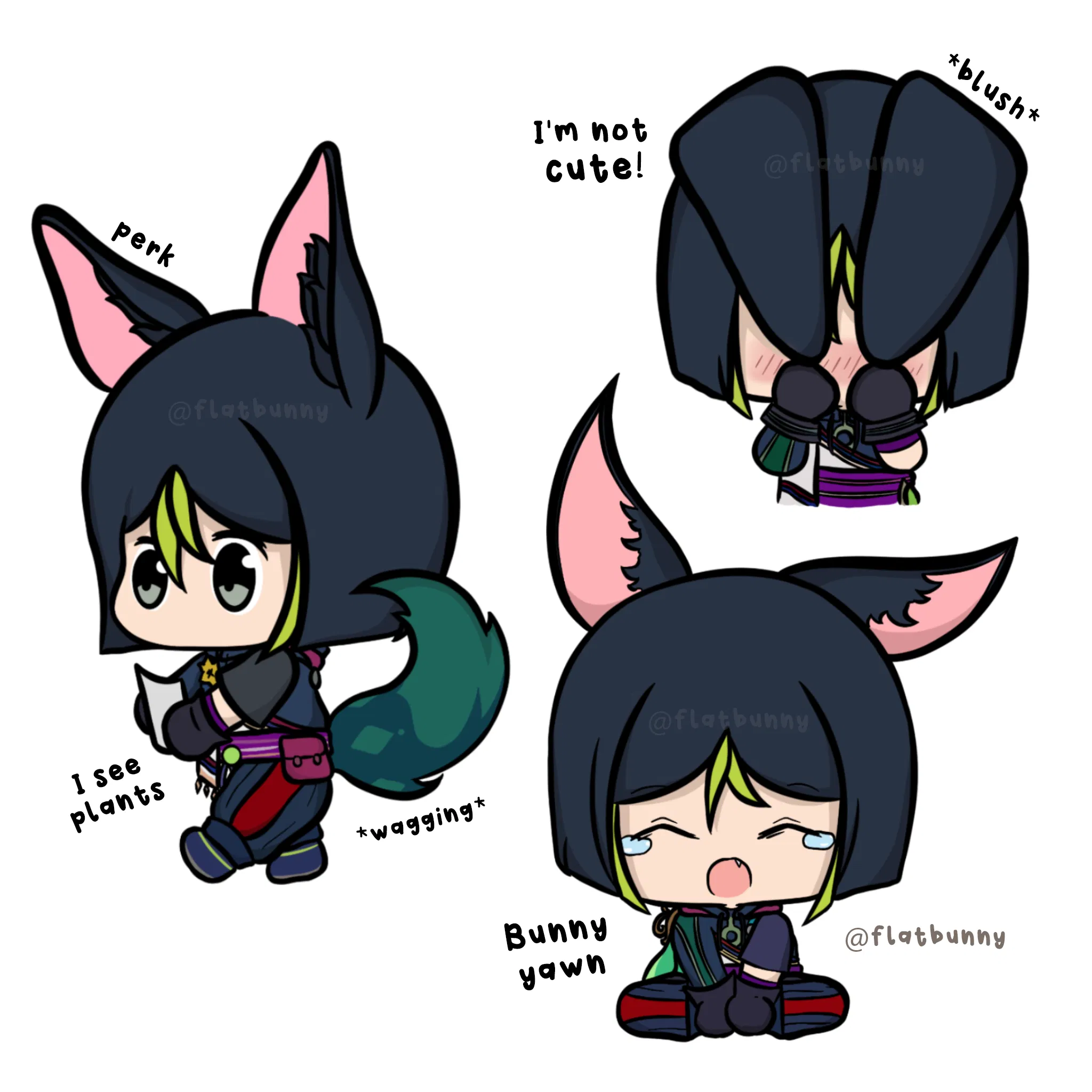 Chibi Tighnari 🐰 Genshin Impact | HoYoLAB