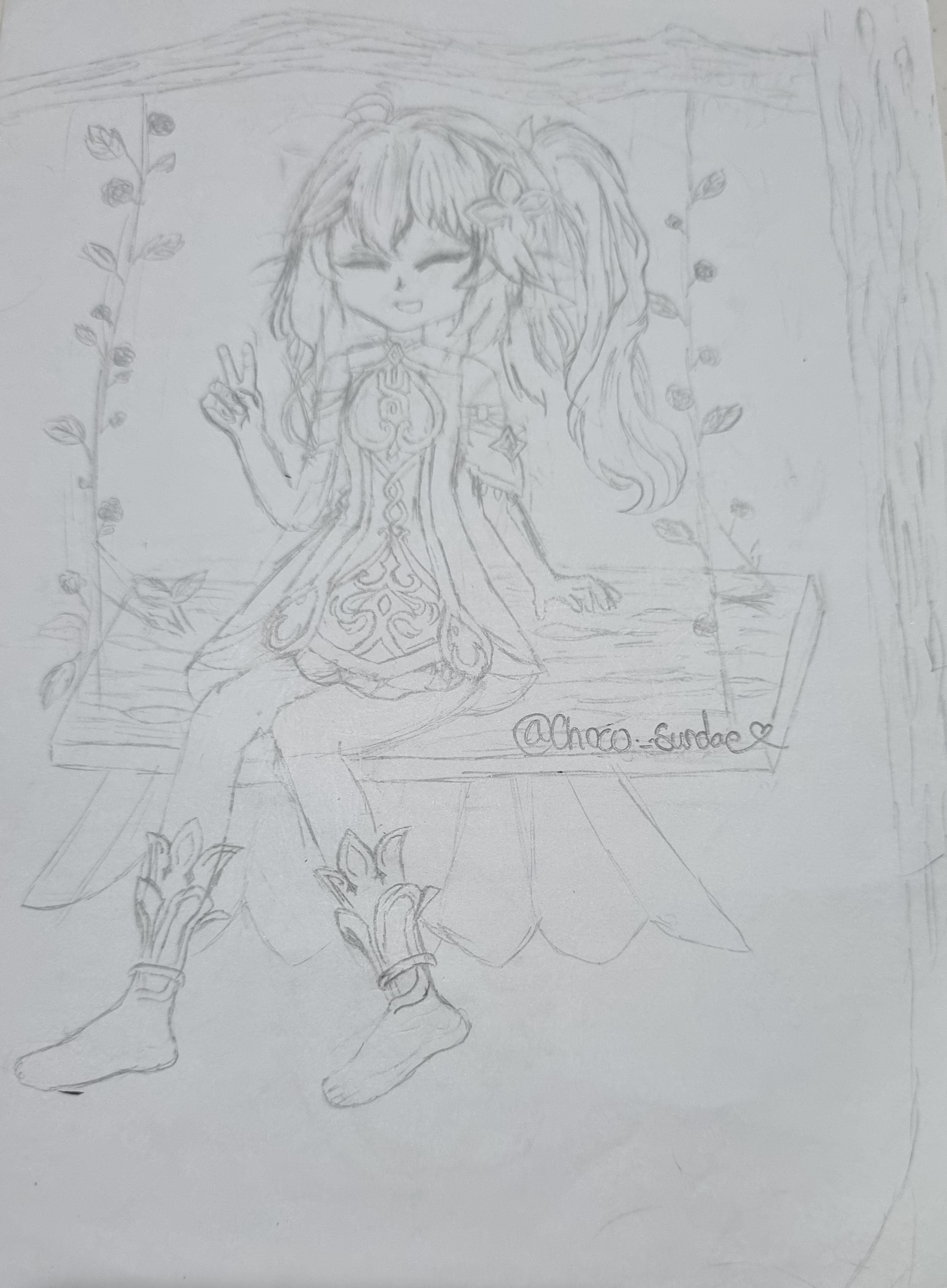 My own Kusanali fan art(examples were taken for inspiration) 💜 Genshin ...