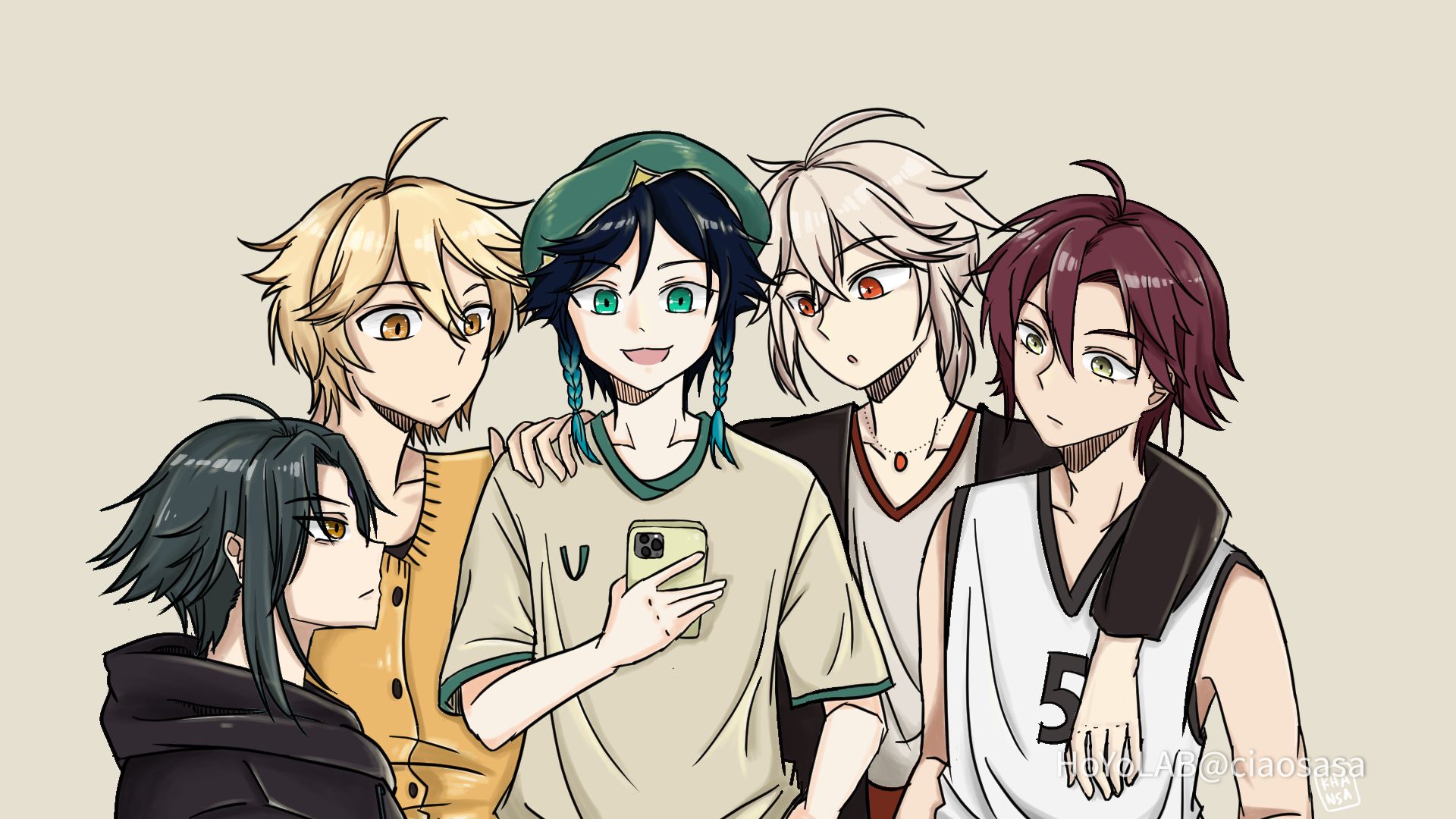 Anemo Boys! 💚 Genshin Impact | HoYoLAB