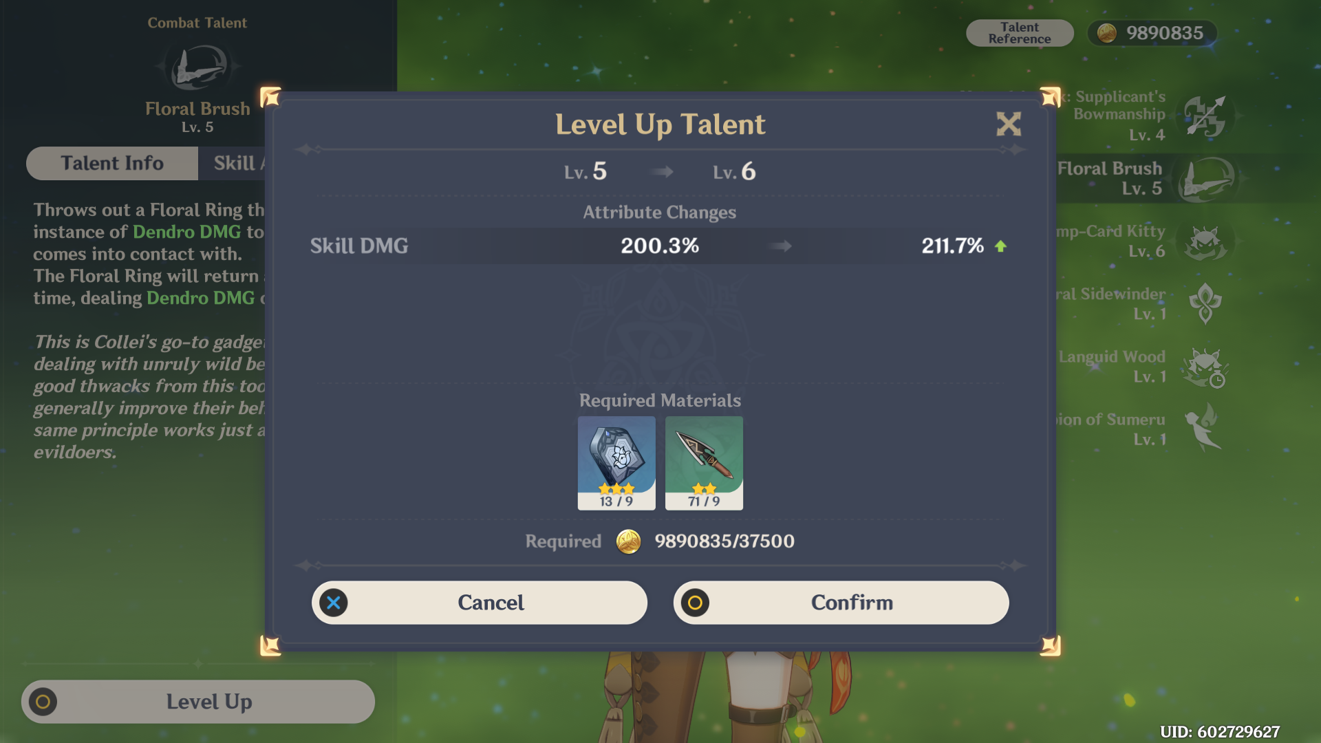 2022 08 31 - Daily Adventures (Sumeru Special): Just a Talent Domain ...