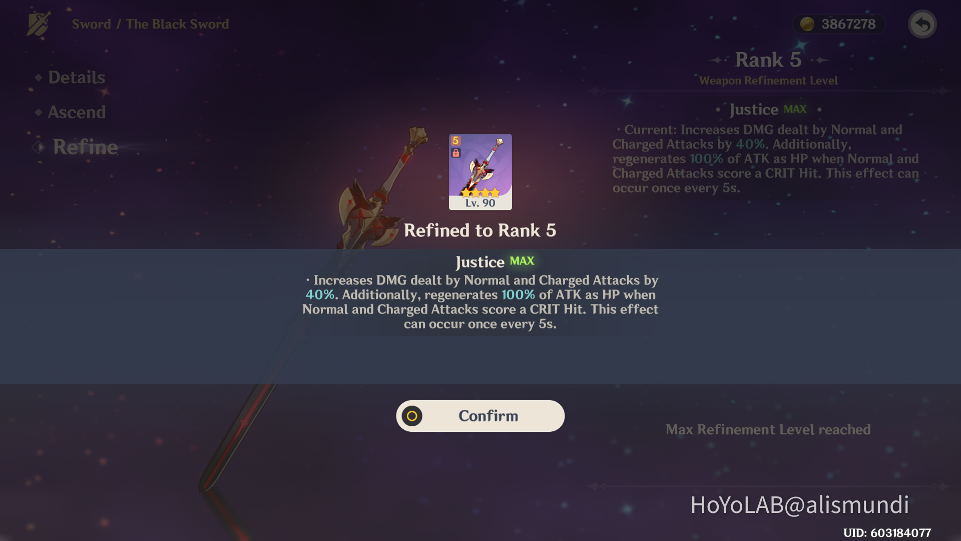 JUSTICE! Genshin Impact | HoYoLAB