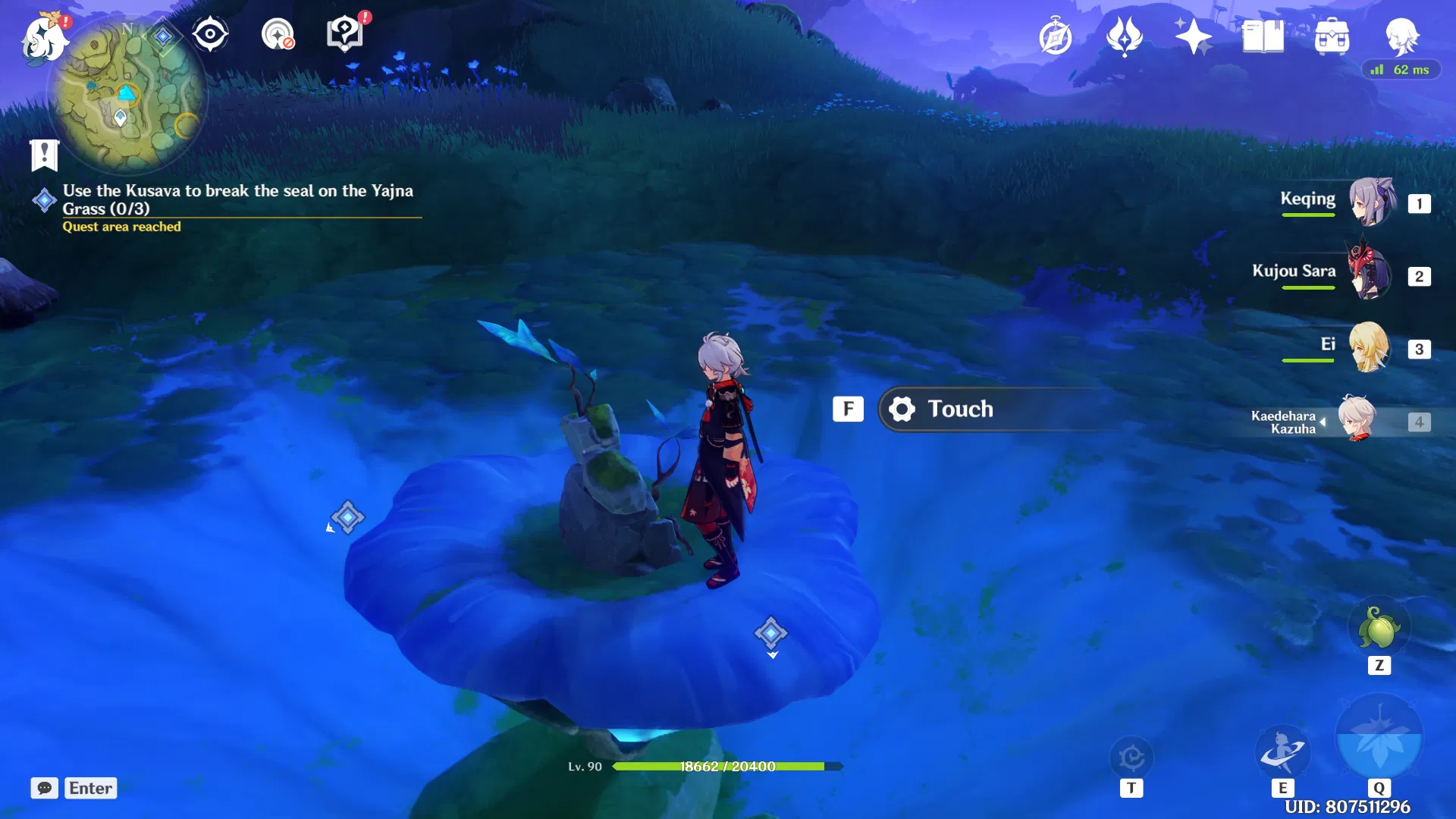 Touch Yajna Grass Genshin Impact | HoYoLAB