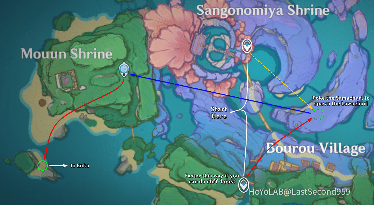 [v3.0] 600 Mora Run Route | Full Map | Designed For CO-OP Play Genshin ...