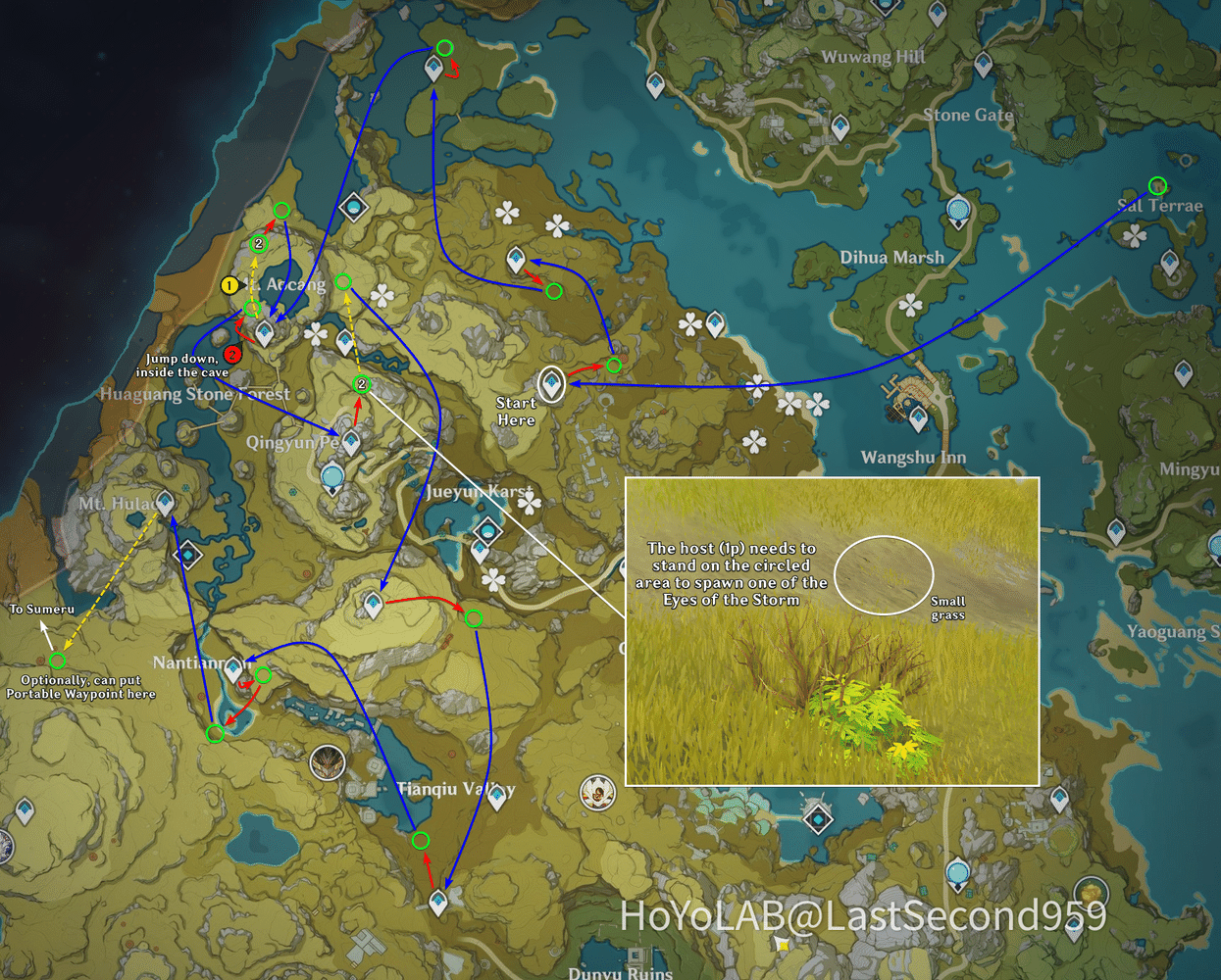 [v3.0] 600 Mora Run Route | Full Map | Designed For CO-OP Play Genshin ...