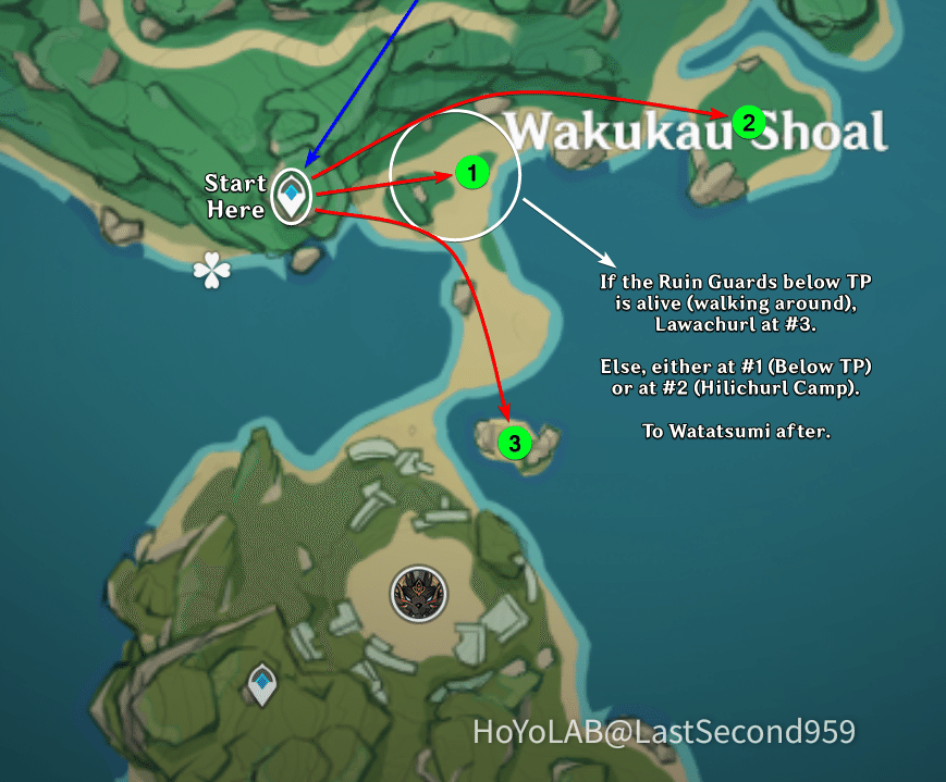 [v3.0] 600 Mora Run Route | Full Map | Designed For CO-OP Play Genshin ...