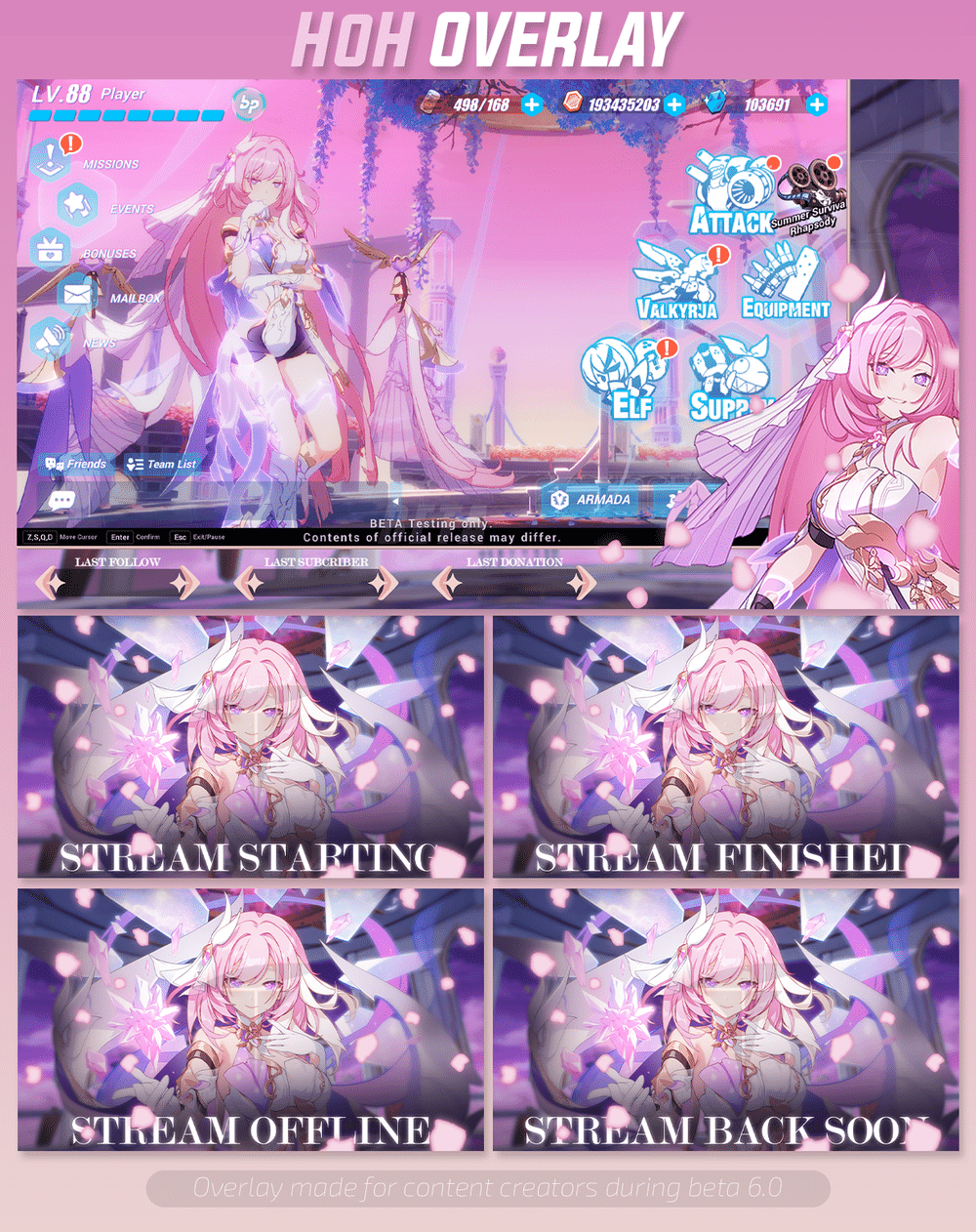 HoH stream overlay Honkai Impact 3rd | HoYoLAB