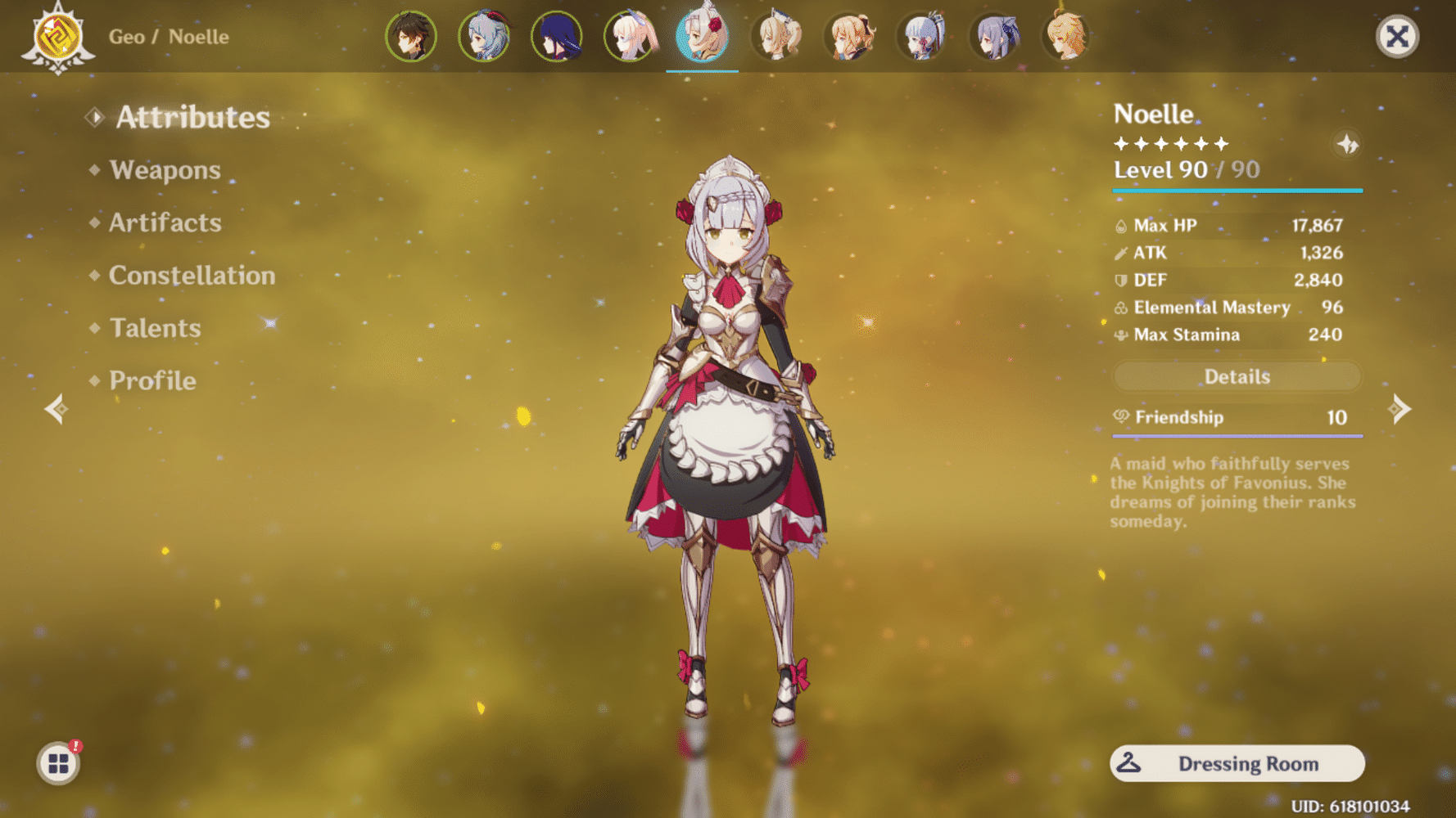 DPS Noelle Build Genshin Impact | HoYoLAB