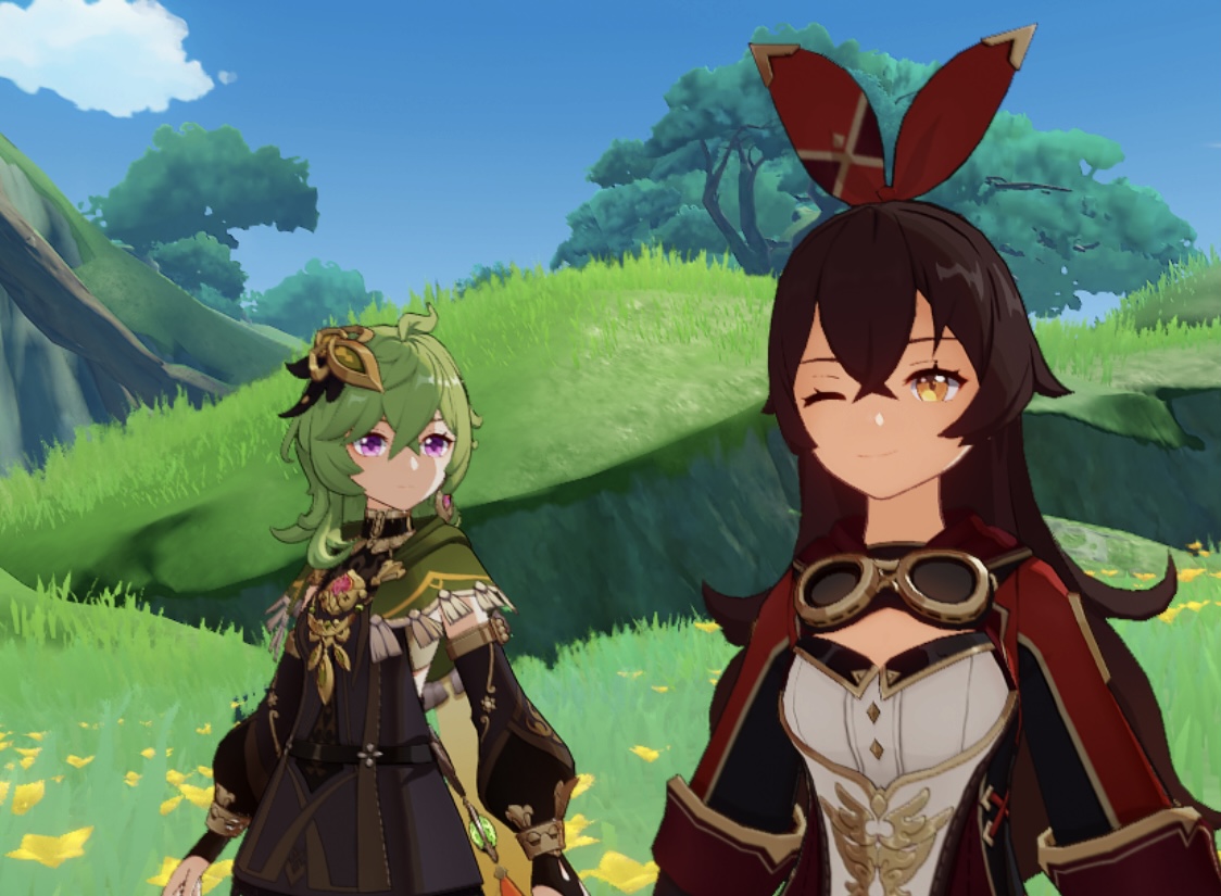 reunited collei and amber 💗💗🫶 Genshin Impact | HoYoLAB