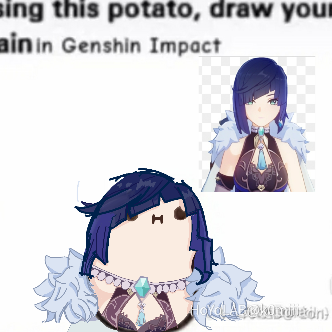 Yelan Potato Genshin Impact | HoYoLAB