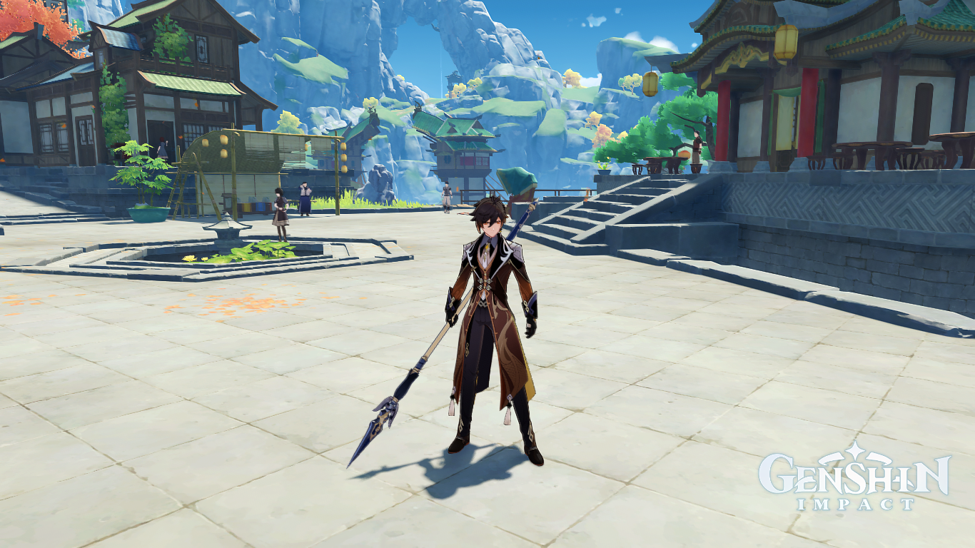 Zhongli random post cuz banner is about to end Genshin Impact | HoYoLAB