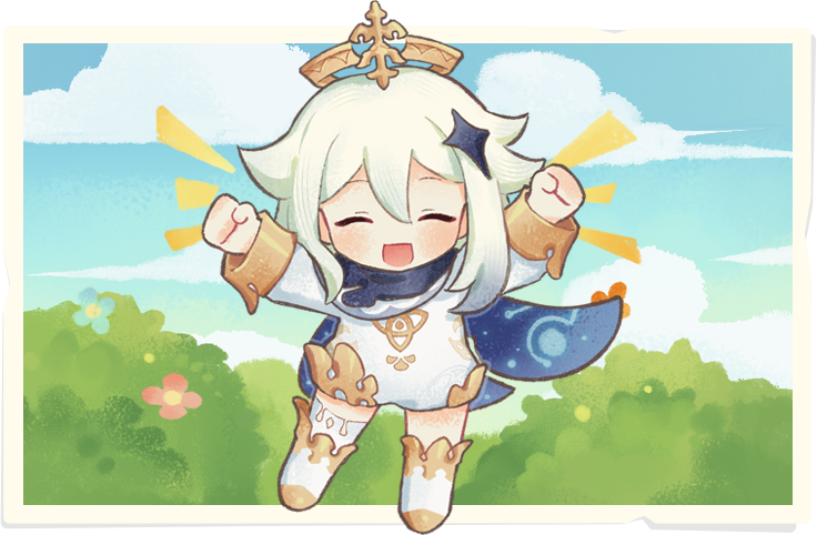Happy paimon Genshin Impact | HoYoLAB