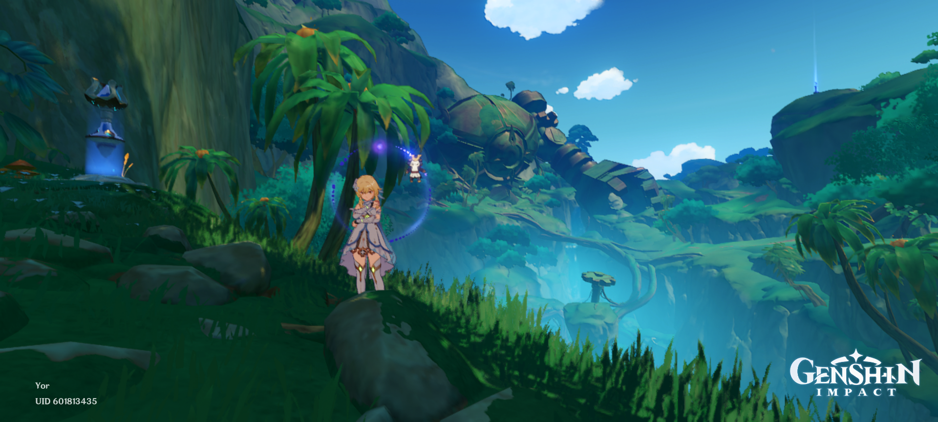 Viendo al gran robot en Sumeru Genshin Impact | HoYoLAB