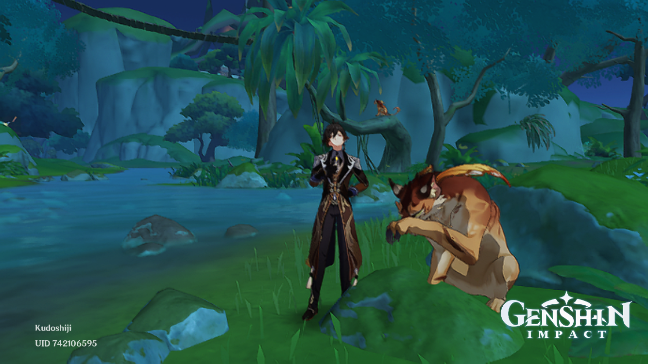 Tiger and Zhongli Genshin Impact | HoYoLAB