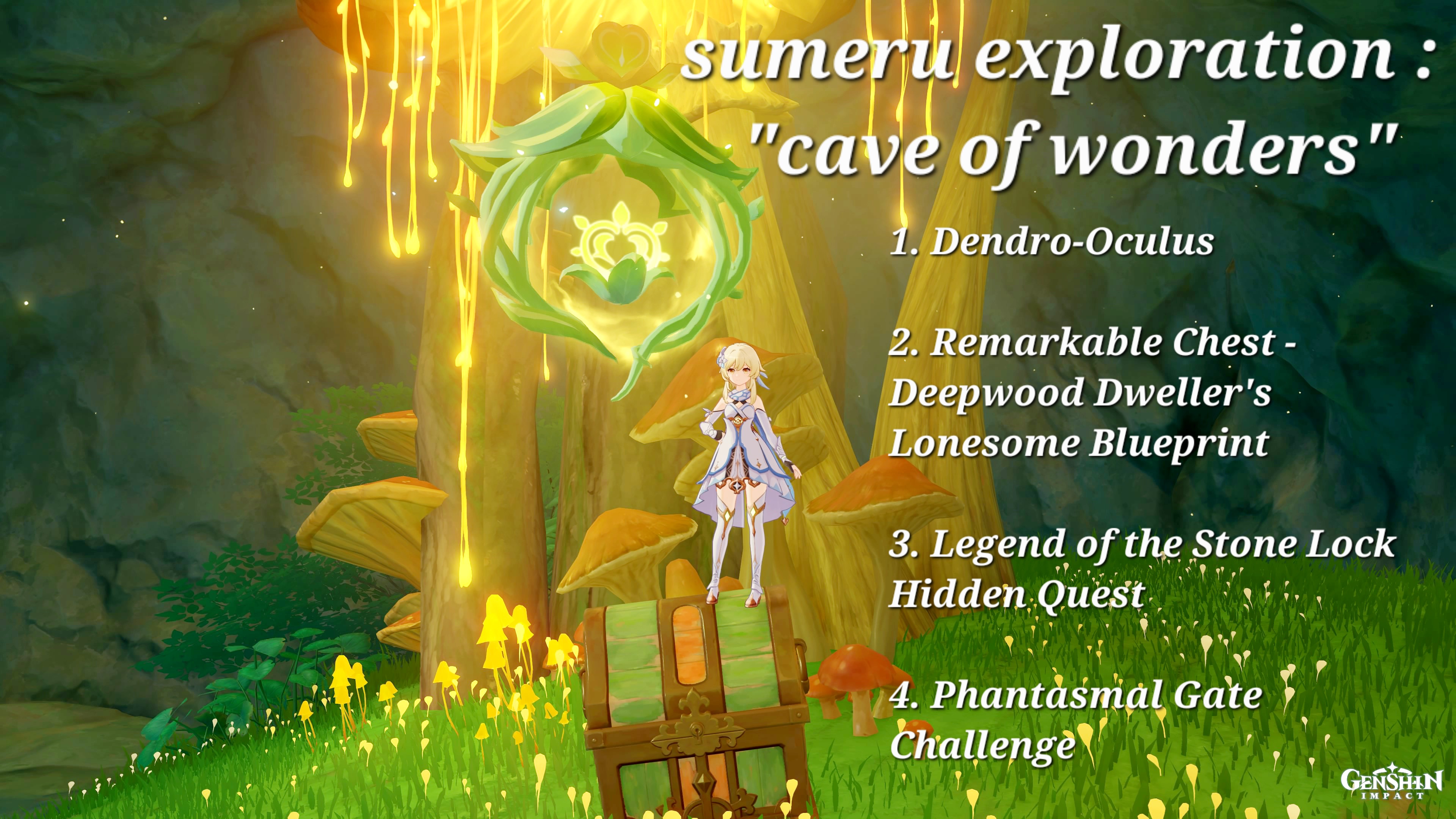 [Version 3.0 Exploration Guide] Exploring the Sumeru Map - The Cave of ...