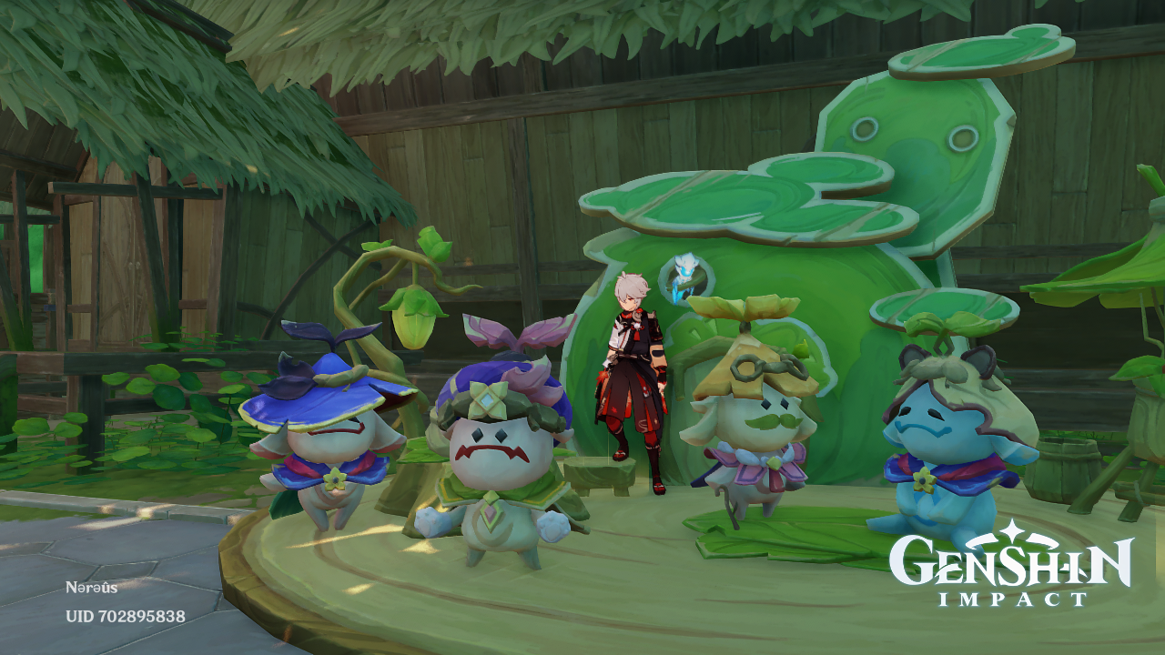 My cute Aranara Carvings Genshin Impact | HoYoLAB