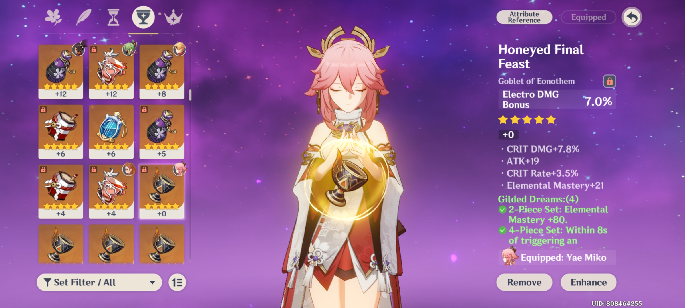 I guess my time for a cursed artifact roll has come. Genshin Impact ...