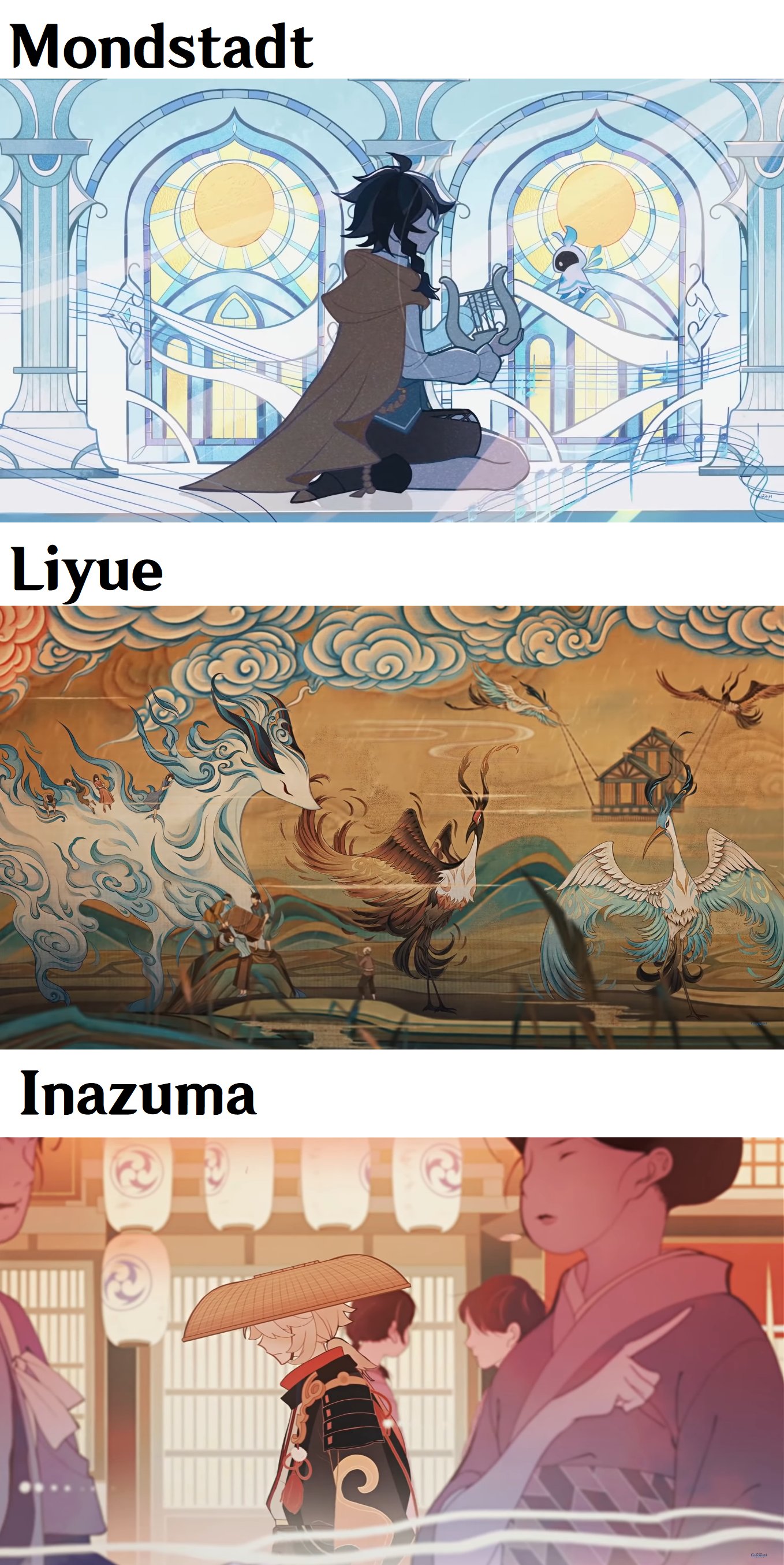 Artistic styles Genshin Impact | HoYoLAB