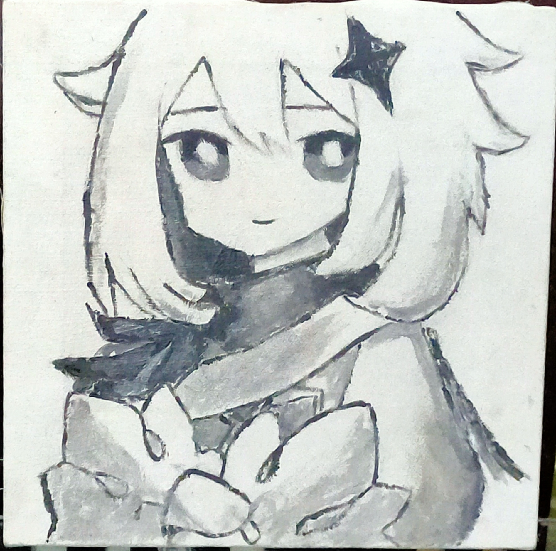 i tried to paint Paimon Genshin Impact | HoYoLAB