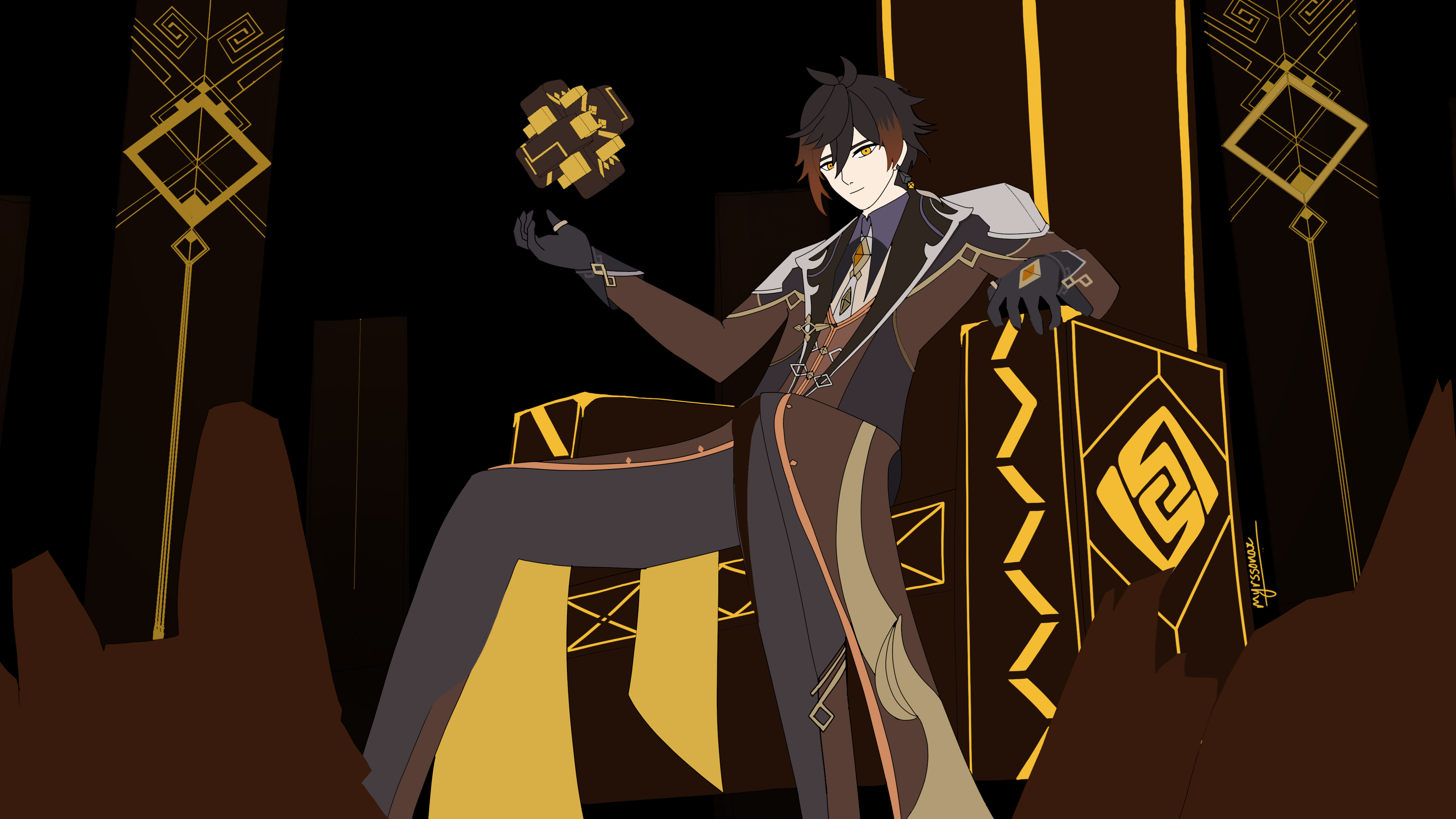 Geo Archon Zhongli | Genshin Impact | HoYoLAB