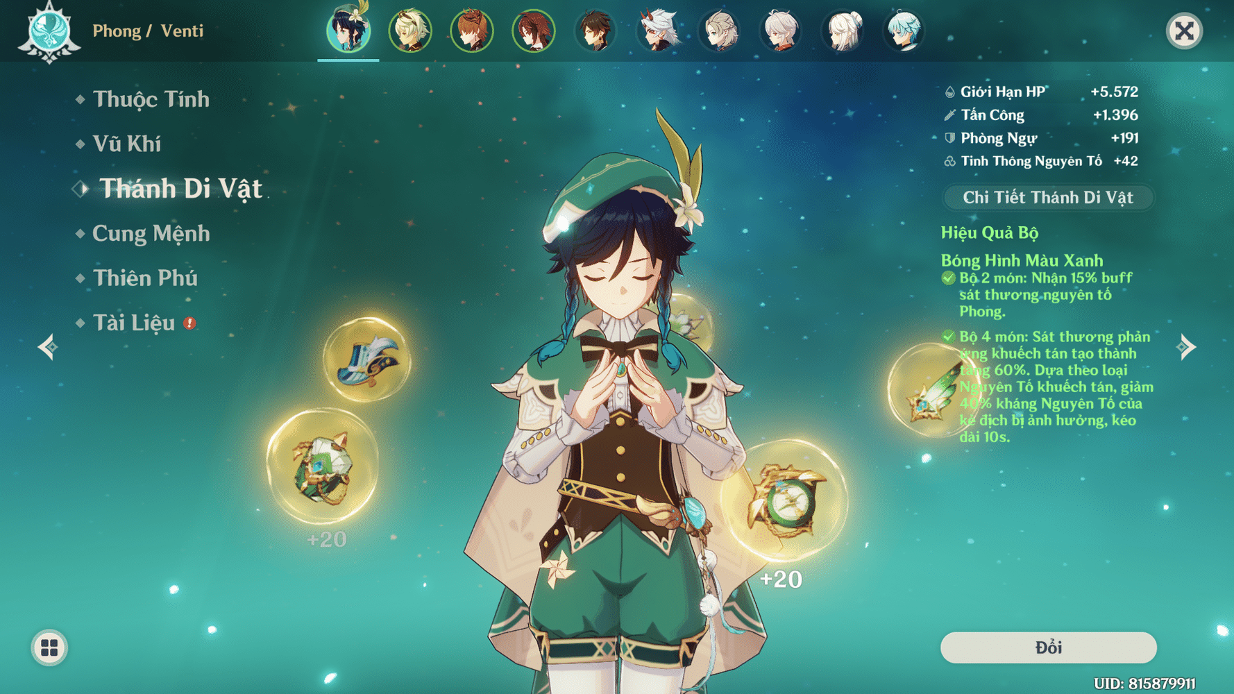 Venti DPS Genshin Impact | HoYoLAB