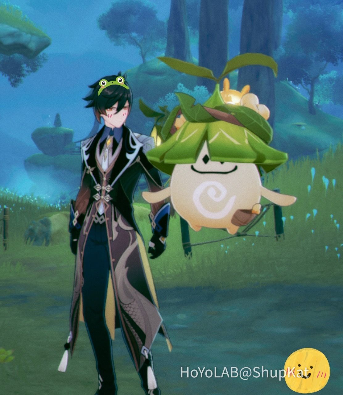 Dear Hoyo, May we please have a permanent Aranara floating pet?🥺 ...