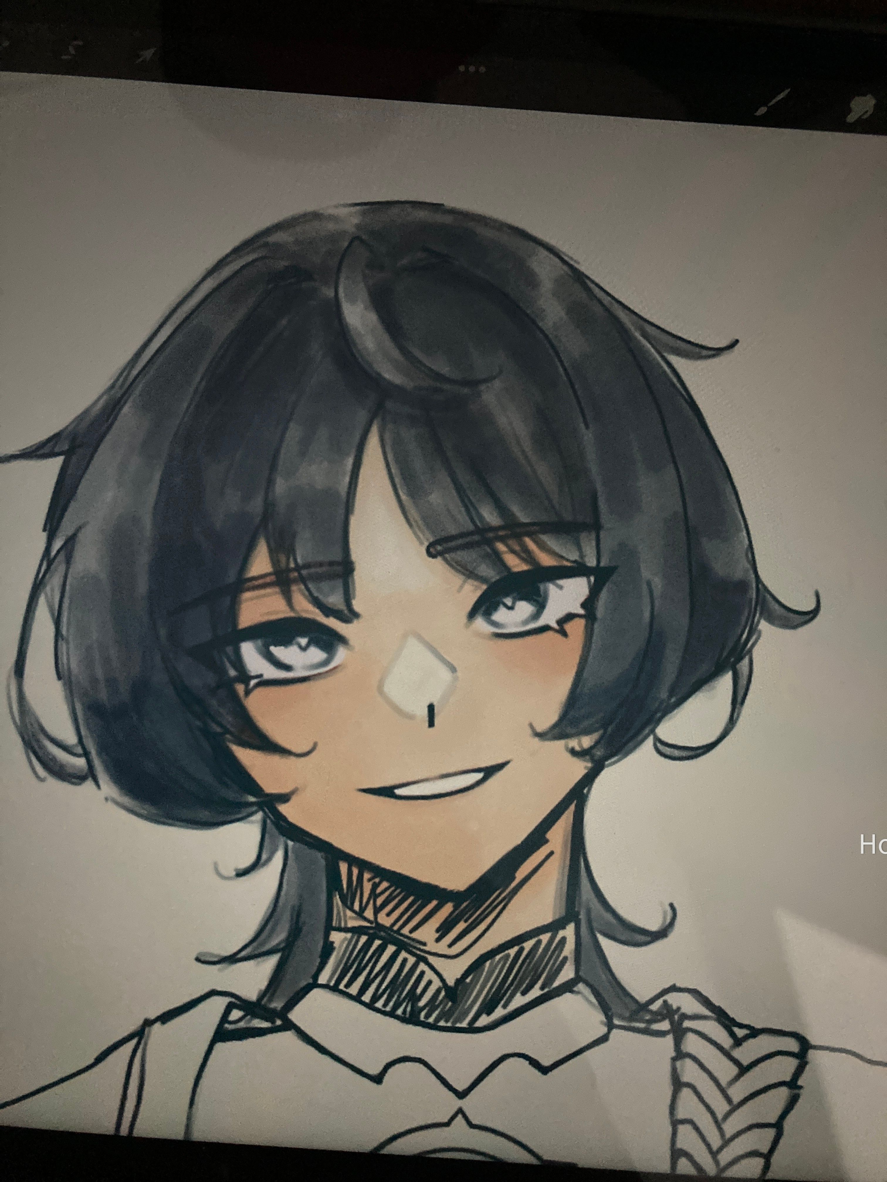 scara drawing that i’m likely never gonna finish Genshin Impact | HoYoLAB