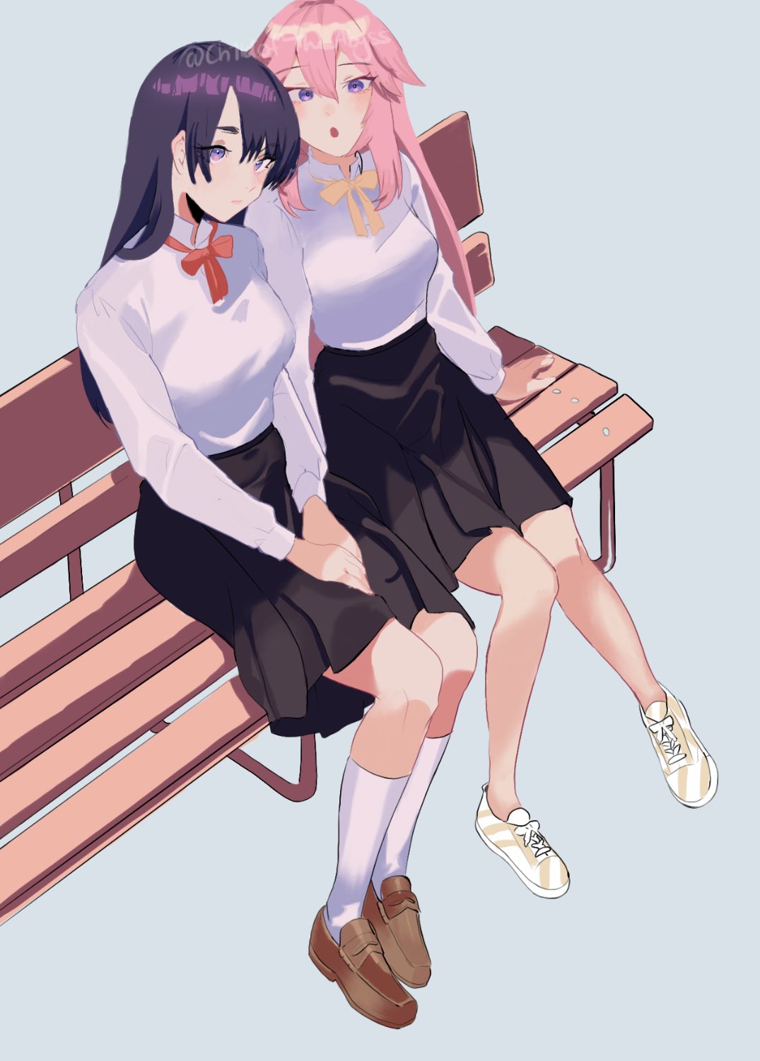 Eimiko as a bloom into you cover, by me Genshin Impact | HoYoLAB