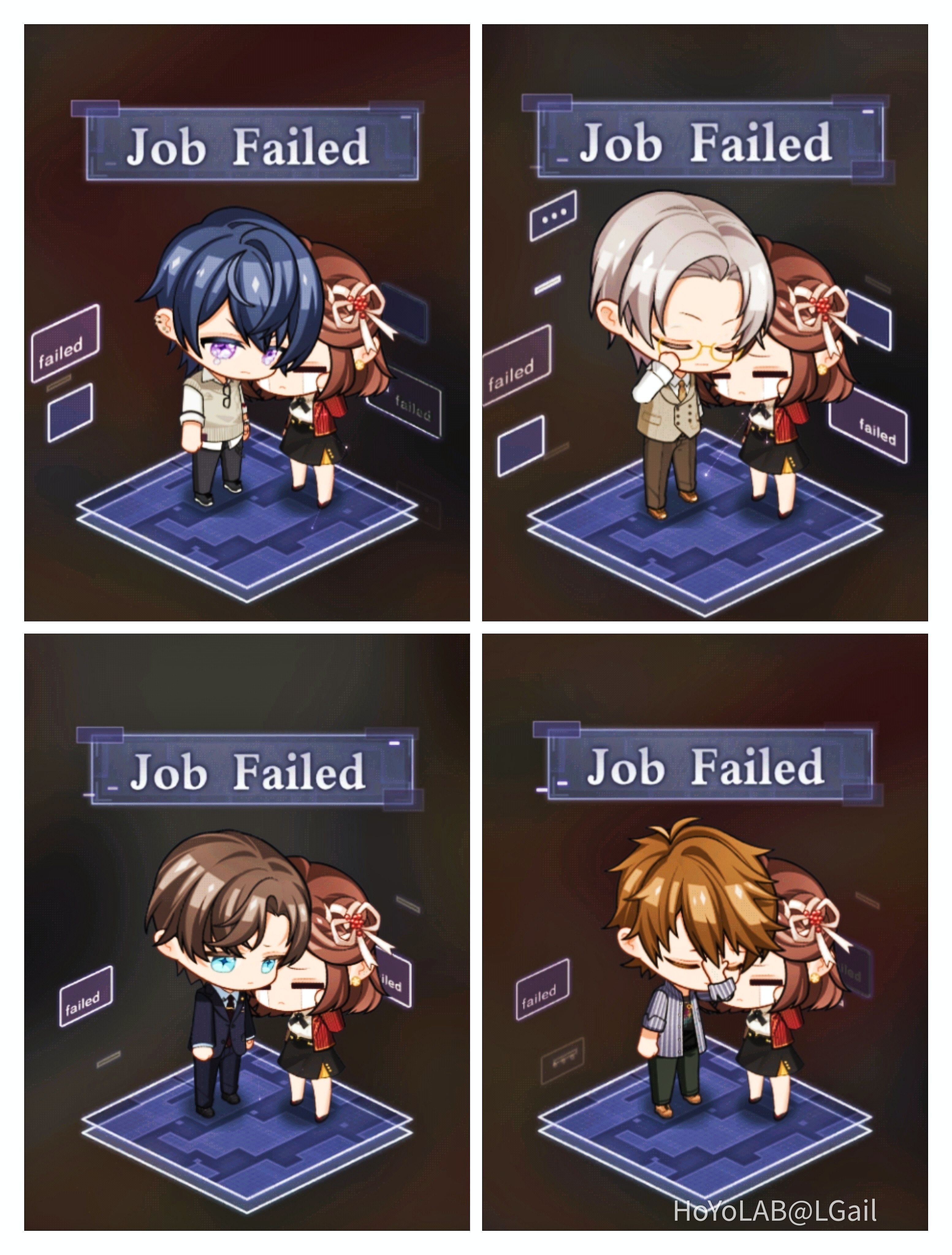 cute sad bois 🥺 Tears of Themis | HoYoLAB