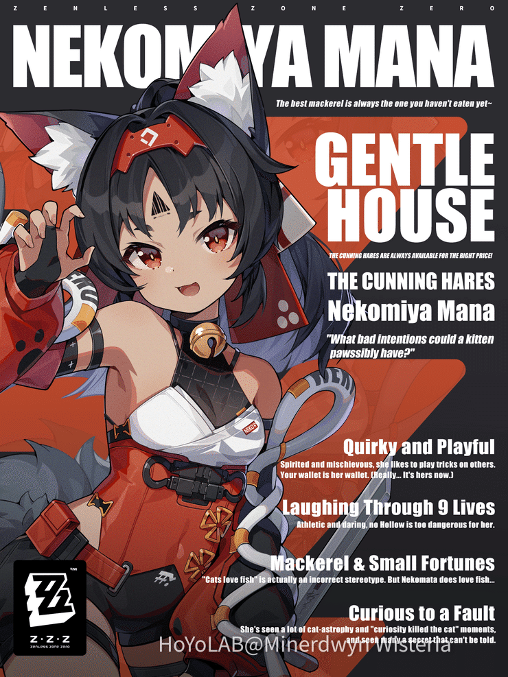 Nekomiya Mana (ITA) Zenless Zone Zero | HoYoLAB
