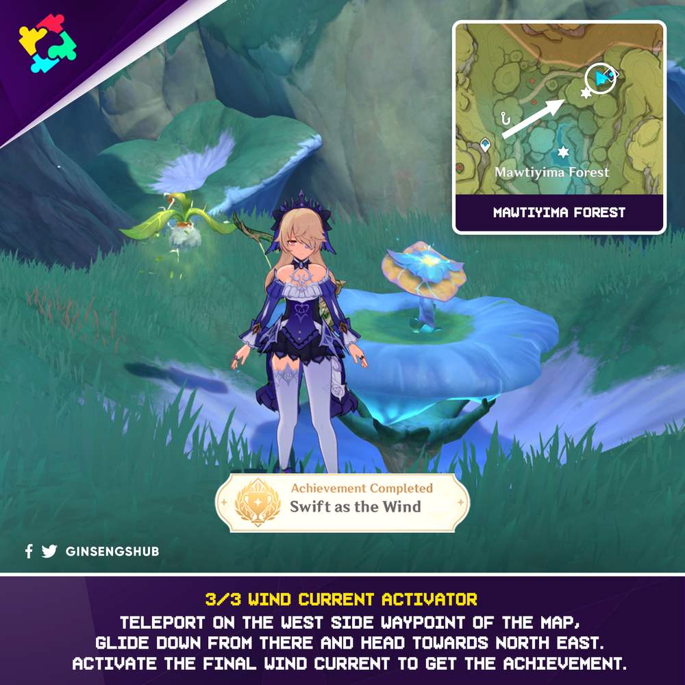 [v3.0] Hidden Achievement: Swift As The Wind & The Explorer Genshin ...