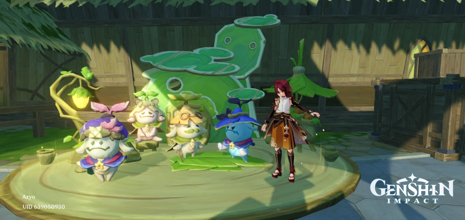 I love the Aranara so much. We really should've gotten an Aranara pet ...