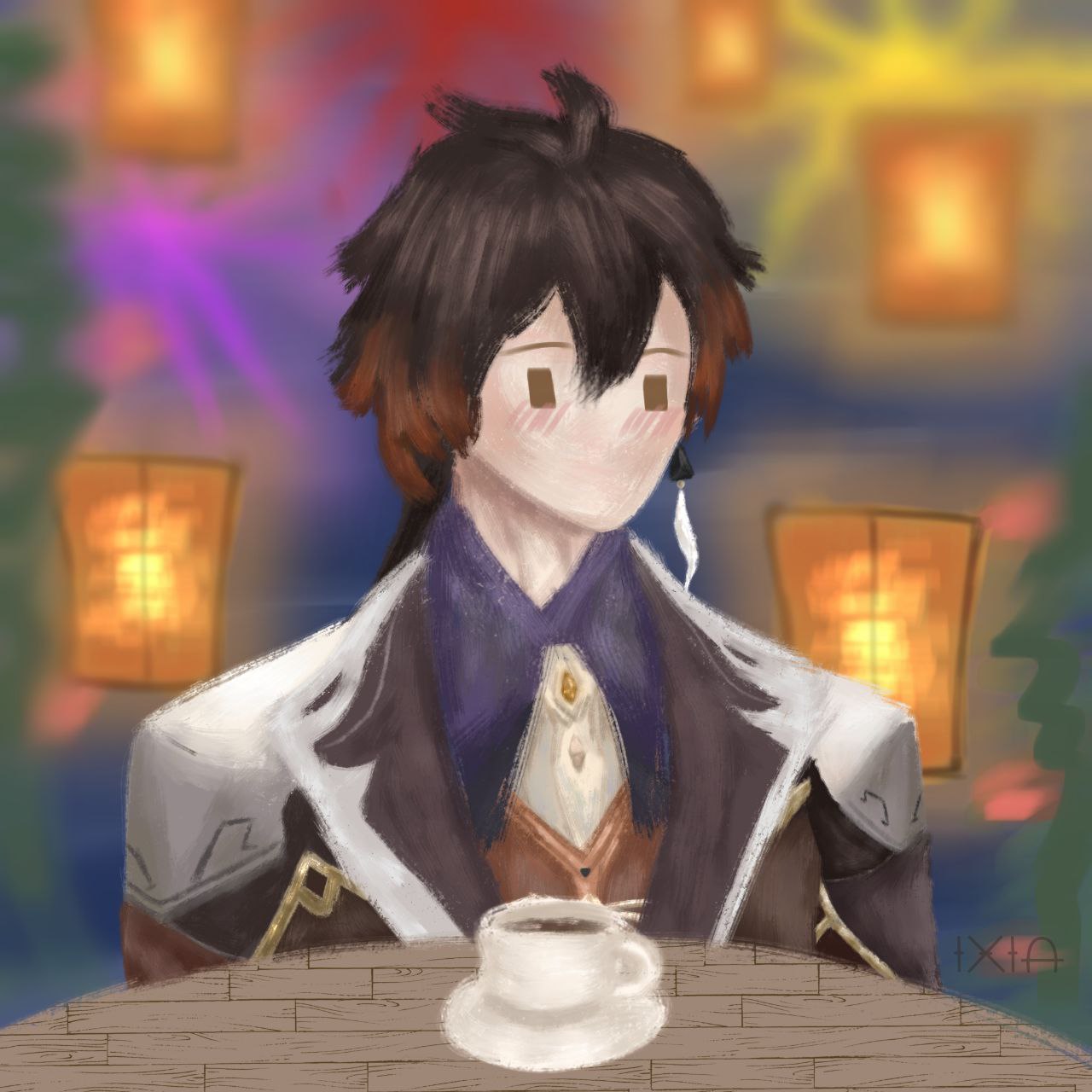 Zhongli fan art | Genshin Impact | HoYoLAB