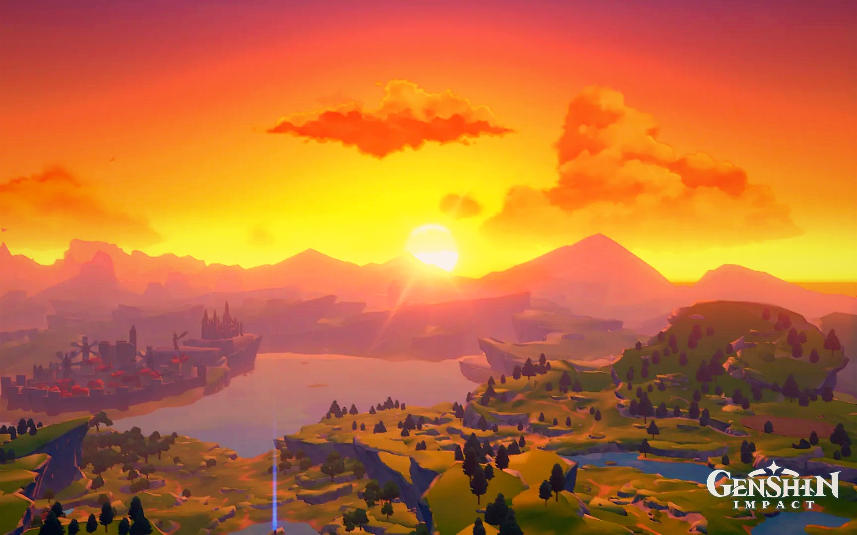 Sunset Genshin Impact | HoYoLAB