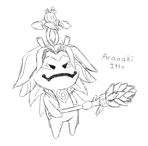 Aranaki Itto Genshin Impact | HoYoLAB