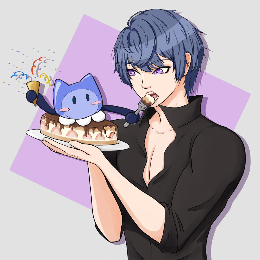 Hoyolab 1st Anniversary Fan Art | HoYoLAB