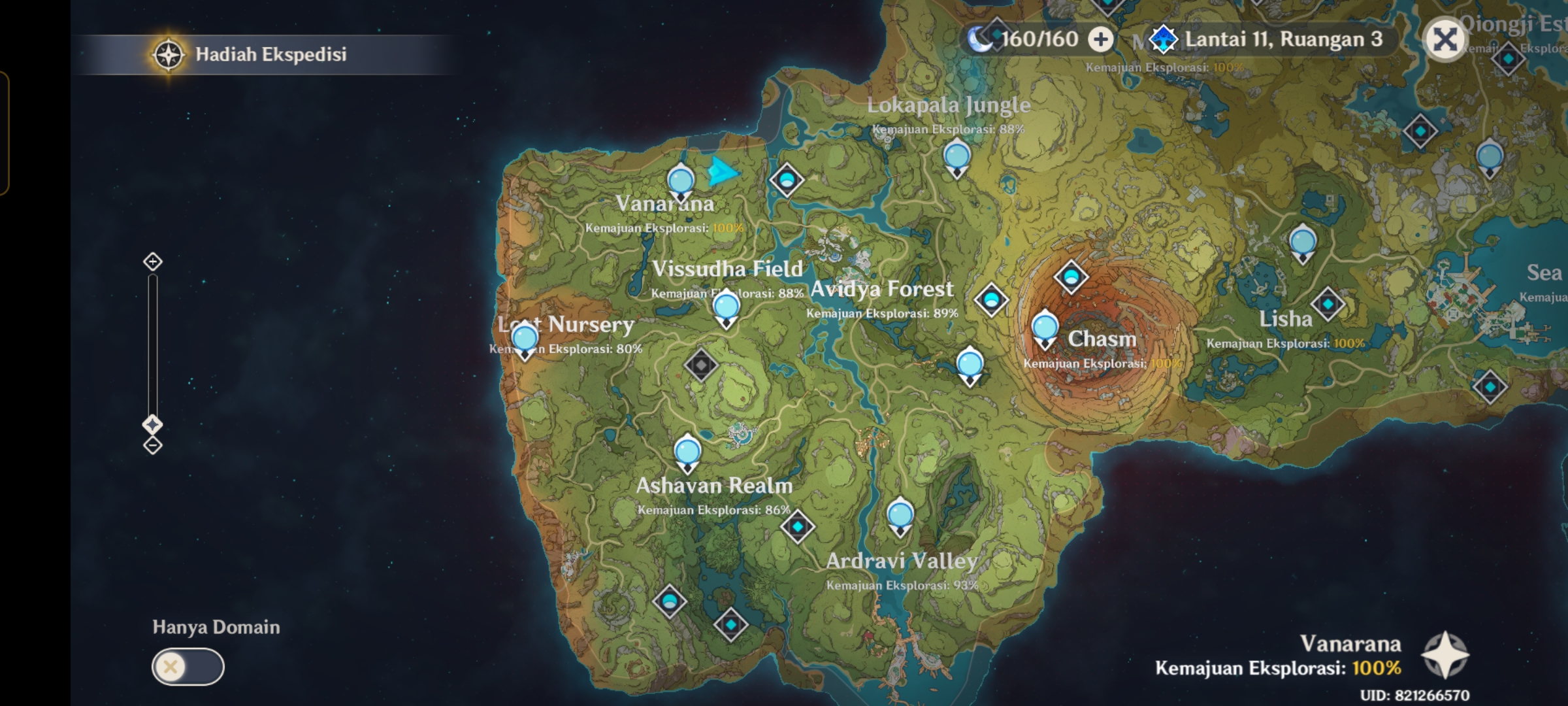 Luas Map Genshin Impact | HoYoLAB