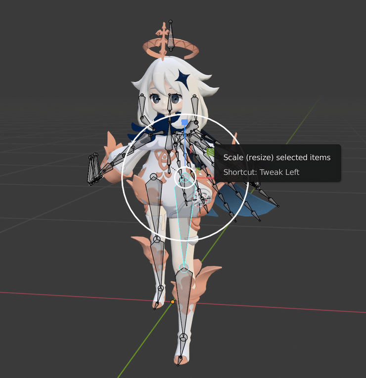 Posing - Blender "MMD" Basics with Genshin 3D Models (#1) | Genshin ...