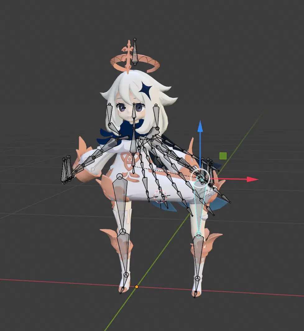 Posing - Blender "MMD" Basics with Genshin 3D Models (#1) Genshin ...