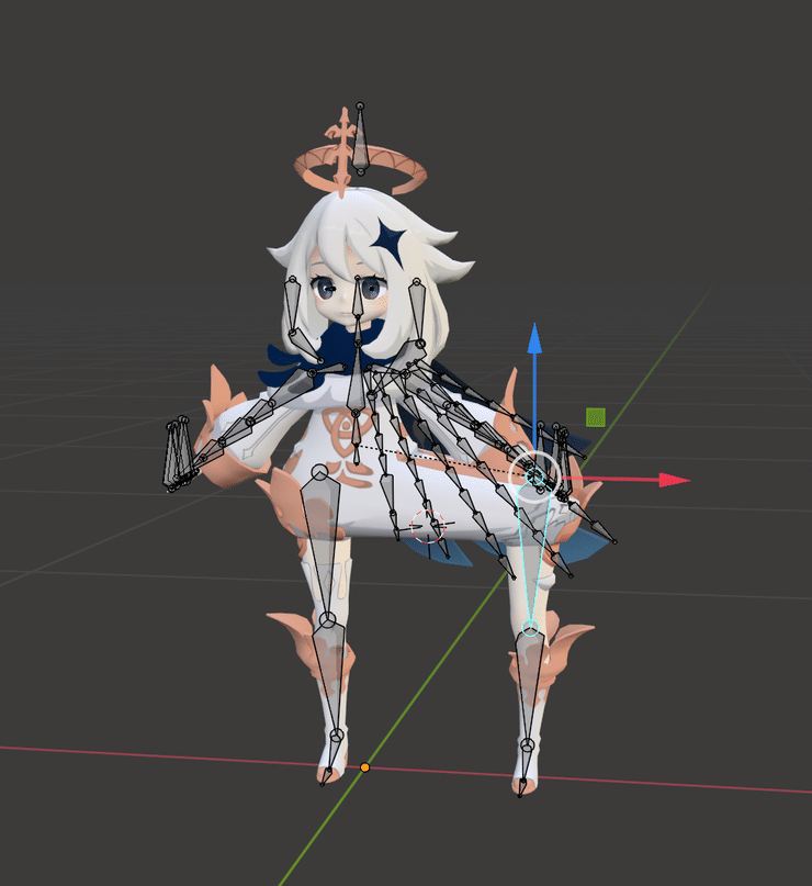Posing - Blender "MMD" Basics with Genshin 3D Models (#1) | Genshin ...