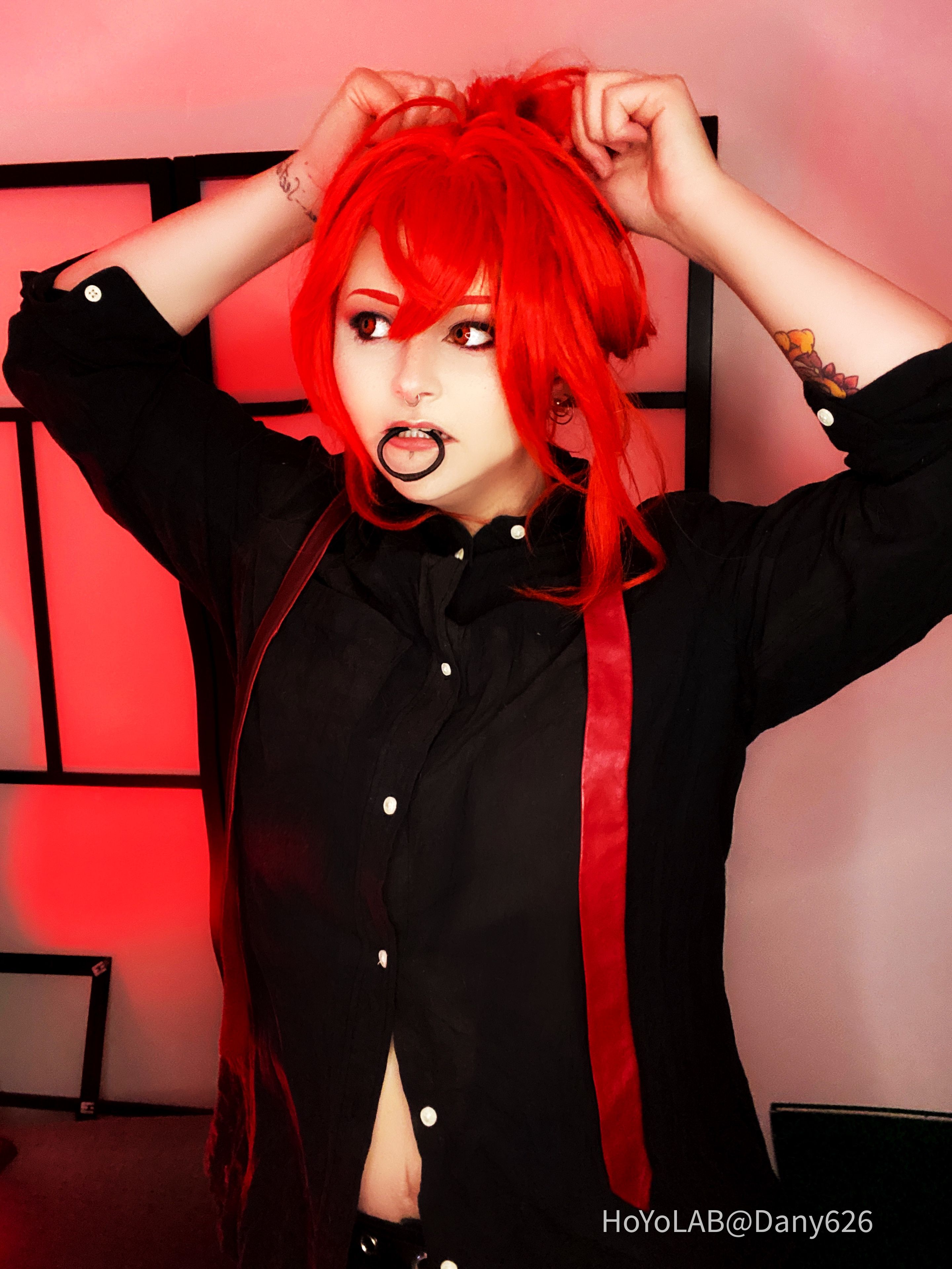 Diluc ponytail Genshin Impact | HoYoLAB