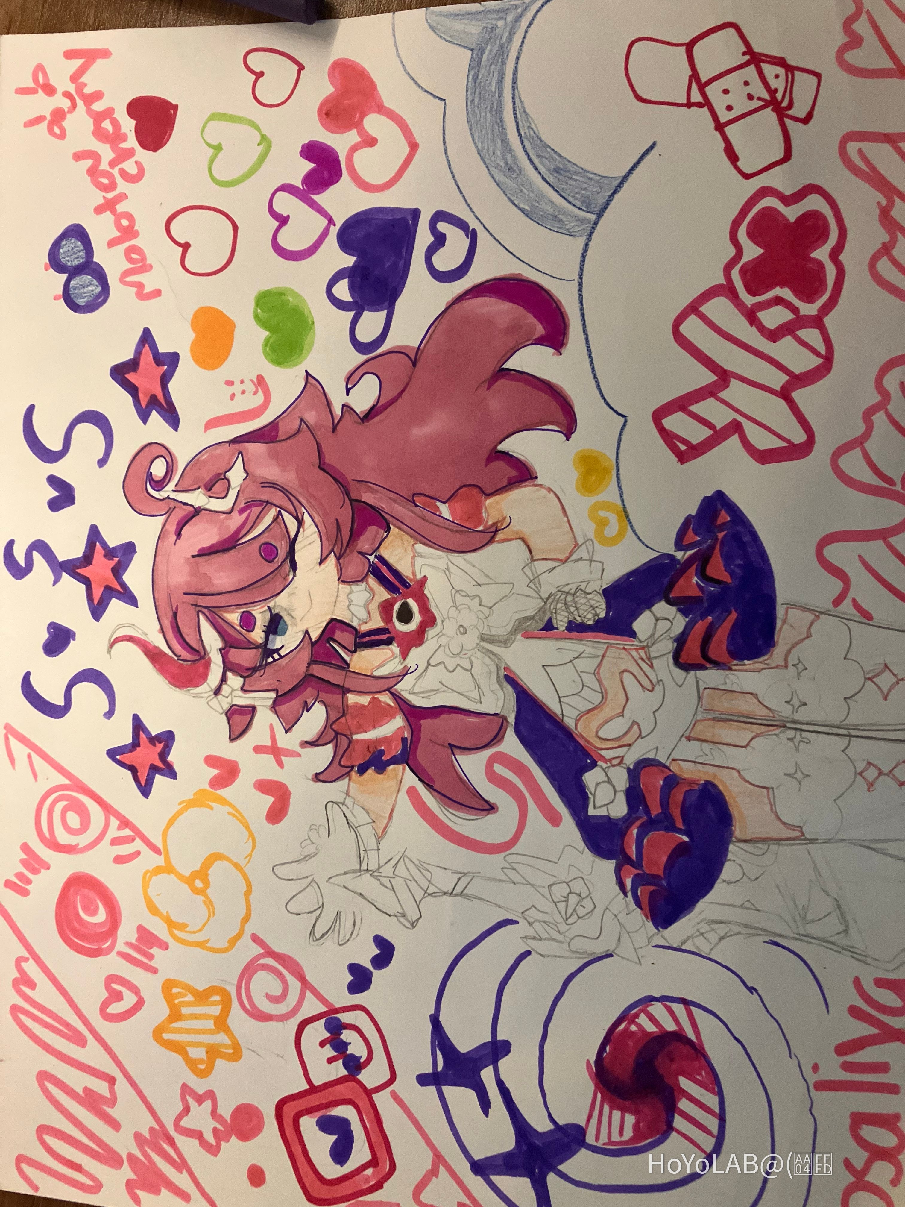 Work in Progress: Rosaliya 🍒🔪 Honkai Impact 3rd | HoYoLAB
