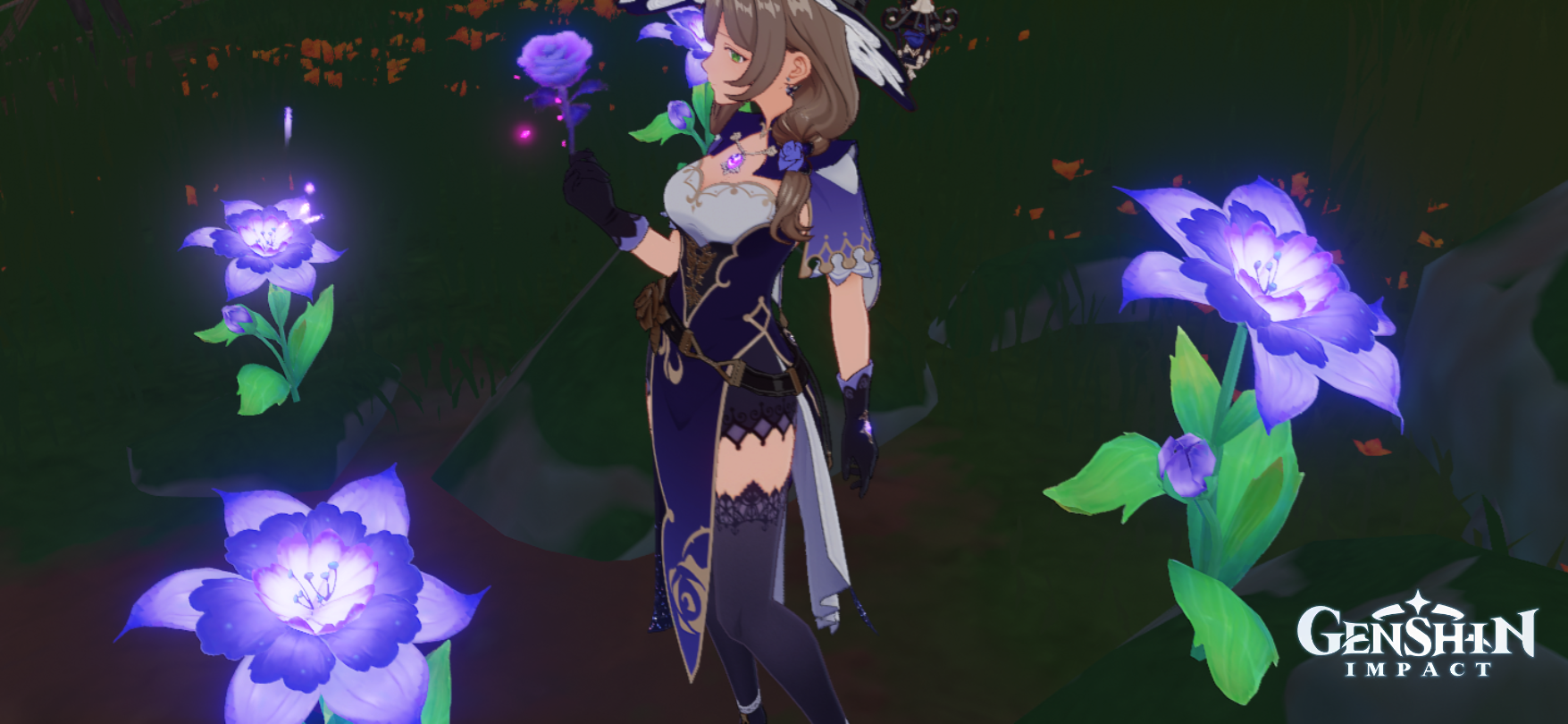 Violet rose Queen Genshin Impact | HoYoLAB