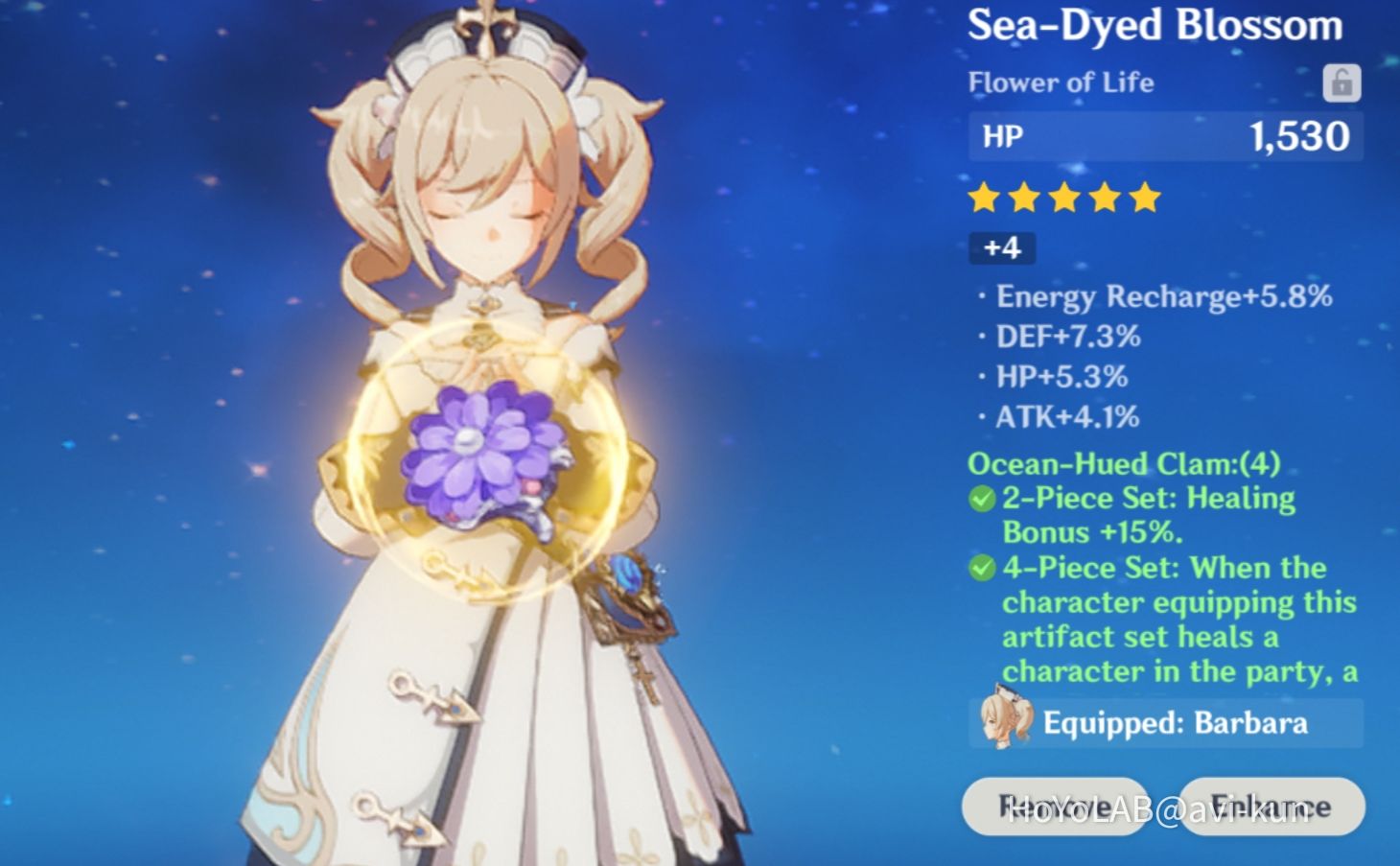 my barbara build is good?? Genshin Impact | HoYoLAB