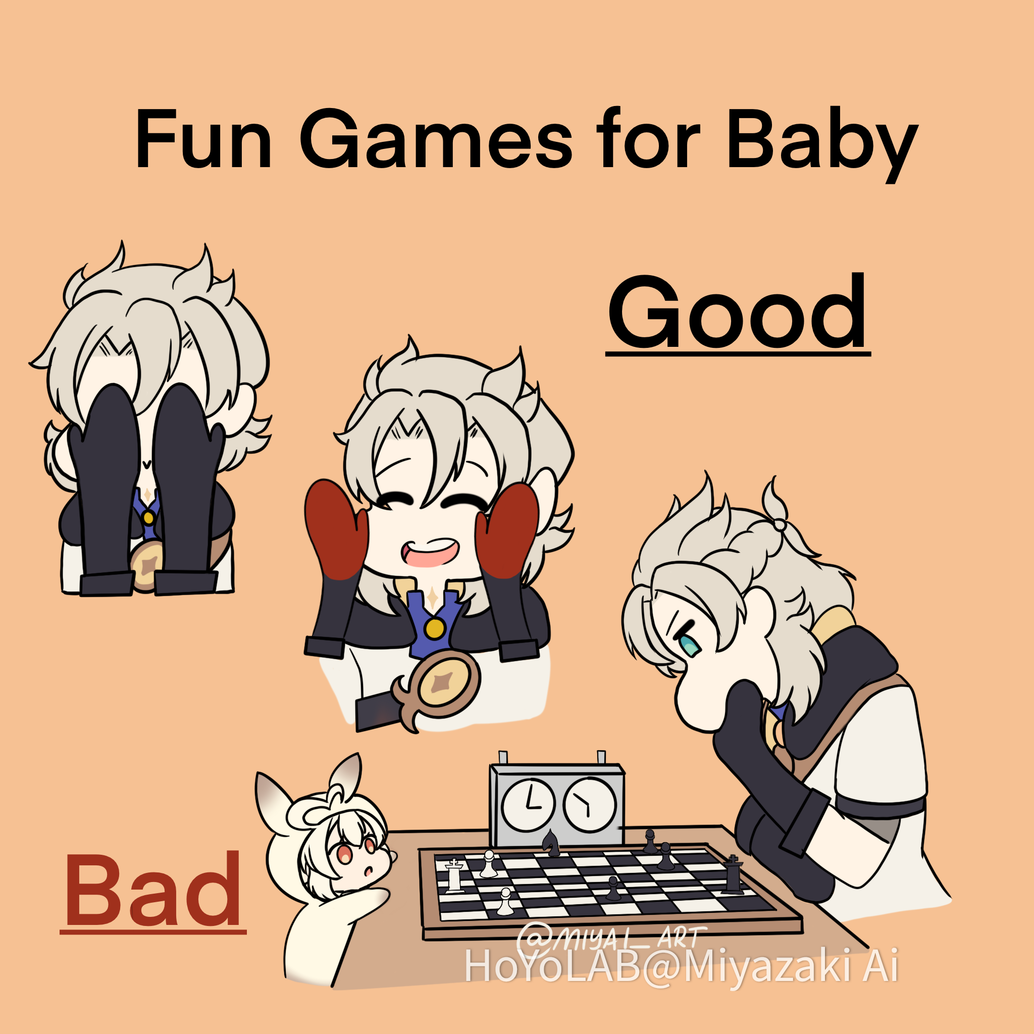 Playing with baby Klee! Genshin Impact | HoYoLAB