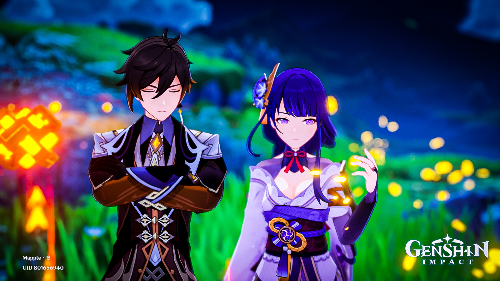 zhongli and ei chan 🥰 Genshin Impact | HoYoLAB