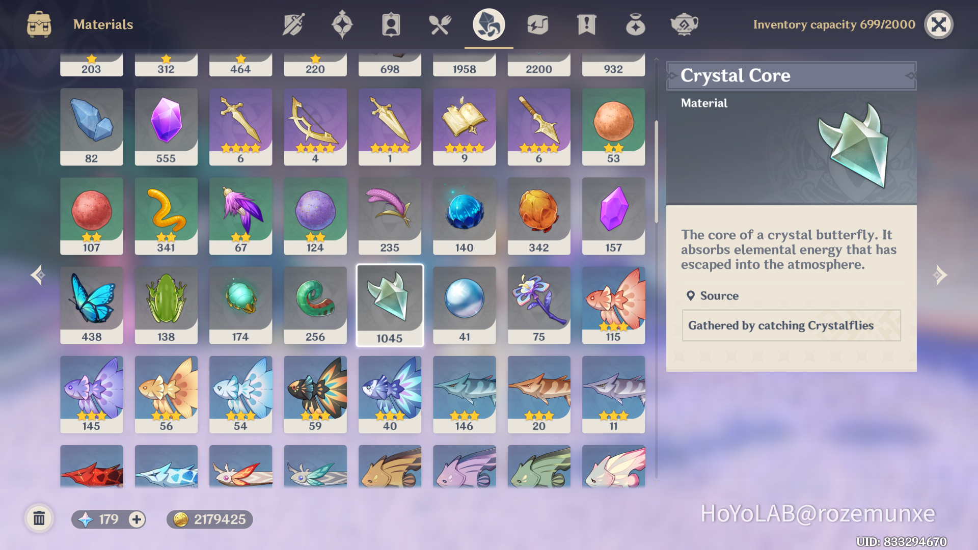 Crystal core collection... need I say more? Genshin Impact | HoYoLAB