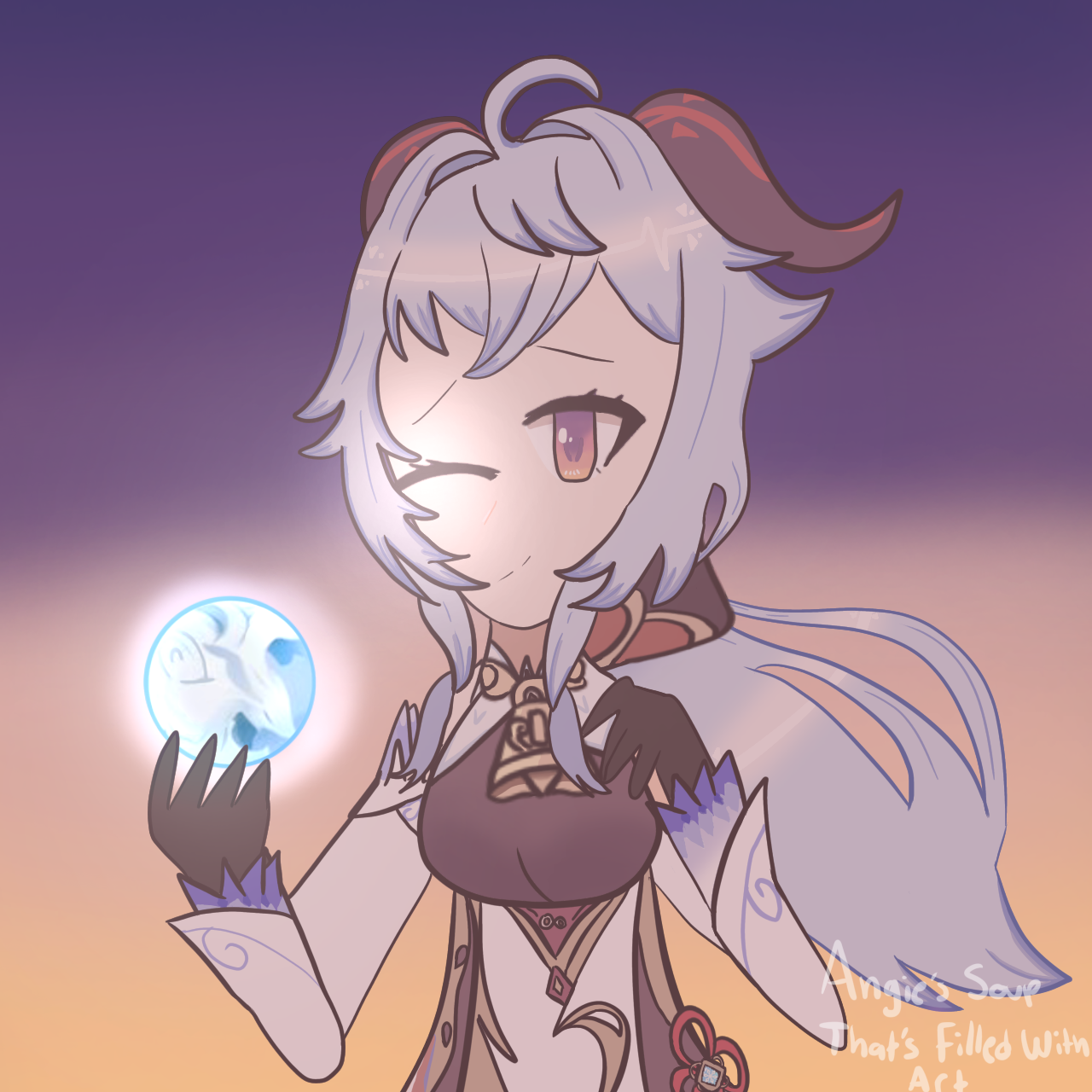 Here is Mine! I hope you guys like it :) (The app is IbisPaint X) Genshin Impact | HoYoLAB