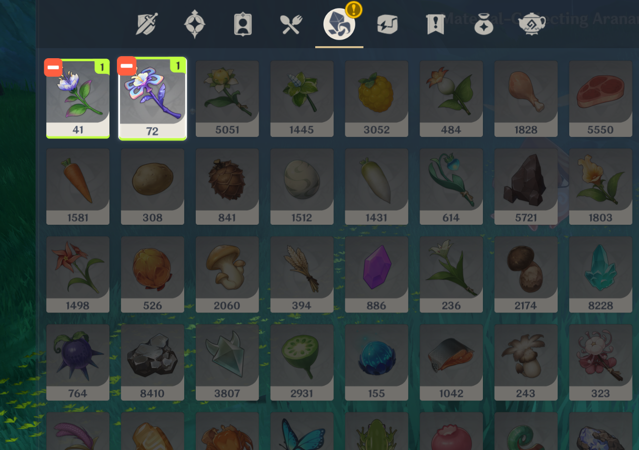 I'm the best at farming for materials! Genshin Impact | HoYoLAB