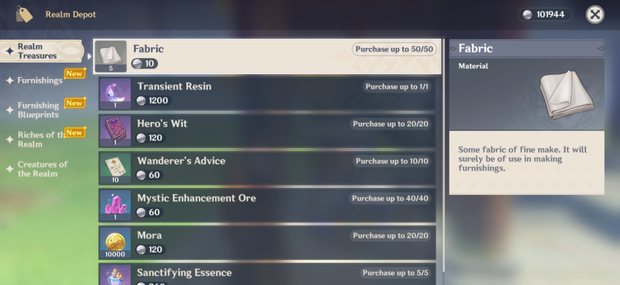 Farming Daily Genshin Impact | HoYoLAB